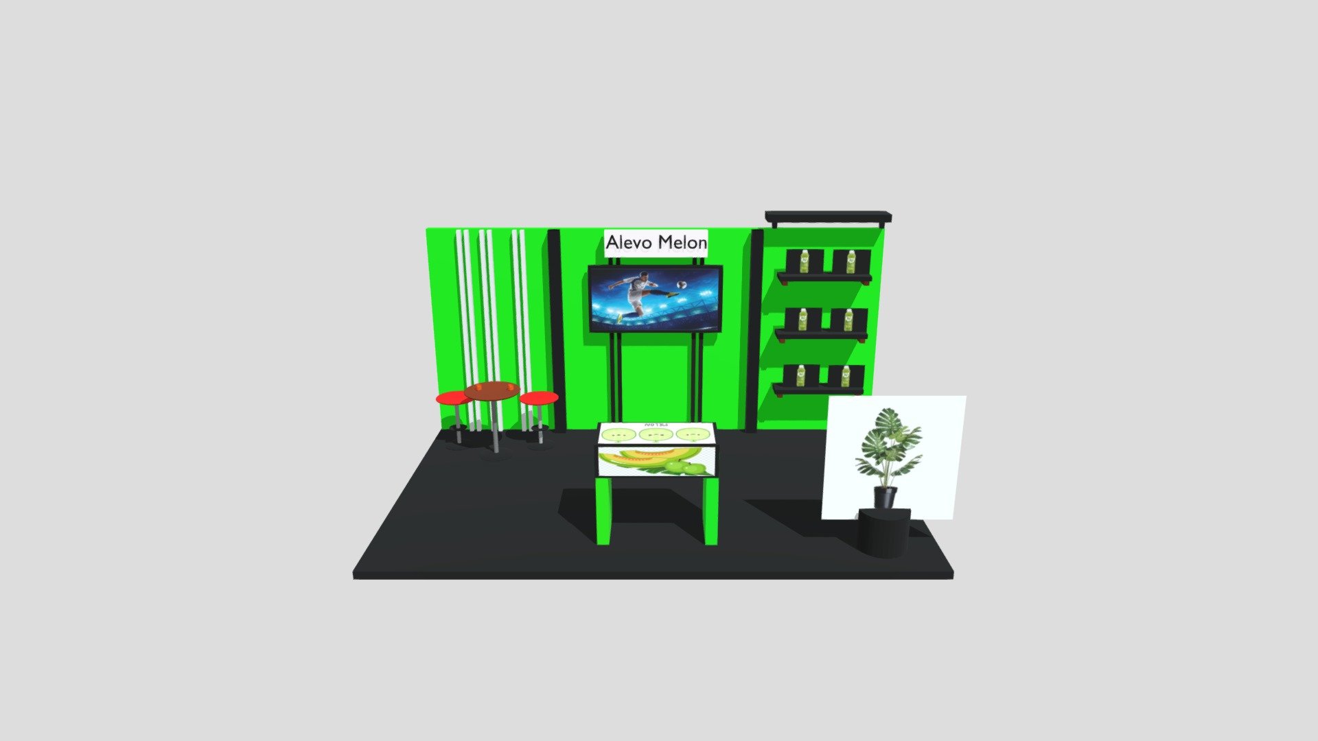 BOOTH MELON Gufron - 3D model by ghufronalifirmansyah2387 [7dab765 ...