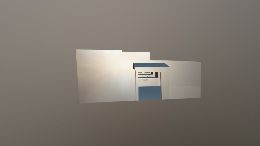 Low Poly Kitchen - 3D model by sofya522 [7daba07] - Sketchfab
