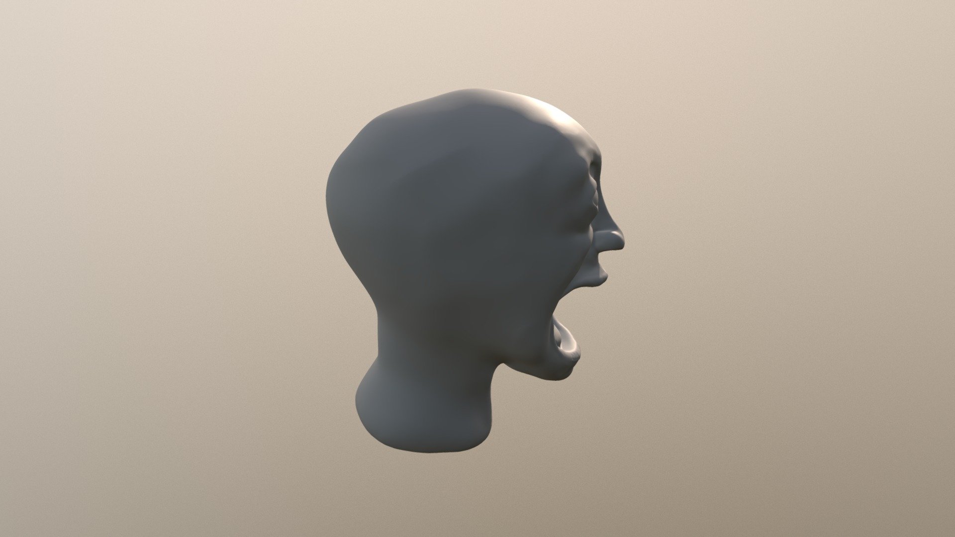 Sculpt January ||Anger - 3D model by fat7893 [7dabec6] - Sketchfab