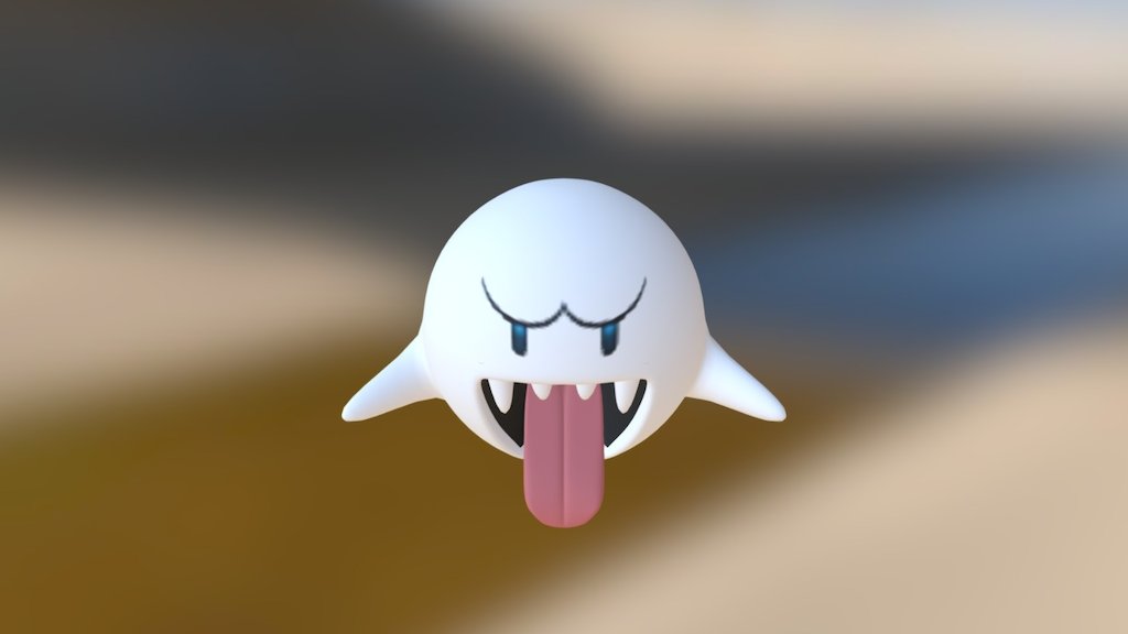 Boo Mario Bros - 3D model by sergiohdbmtz [7dac1c1] - Sketchfab