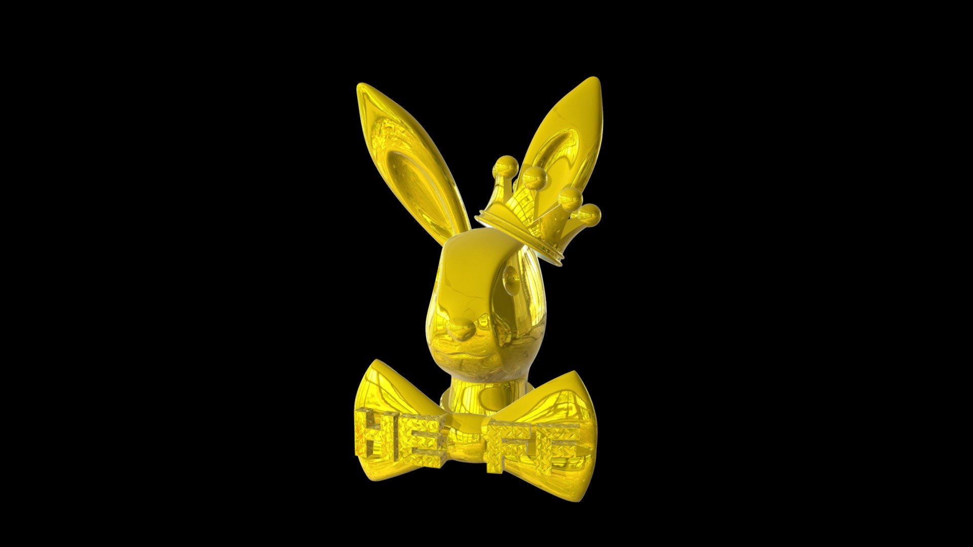 HEFF Bunny Pendant - 3D model by Capture It In 3D (@CaptureMeIn3D ...