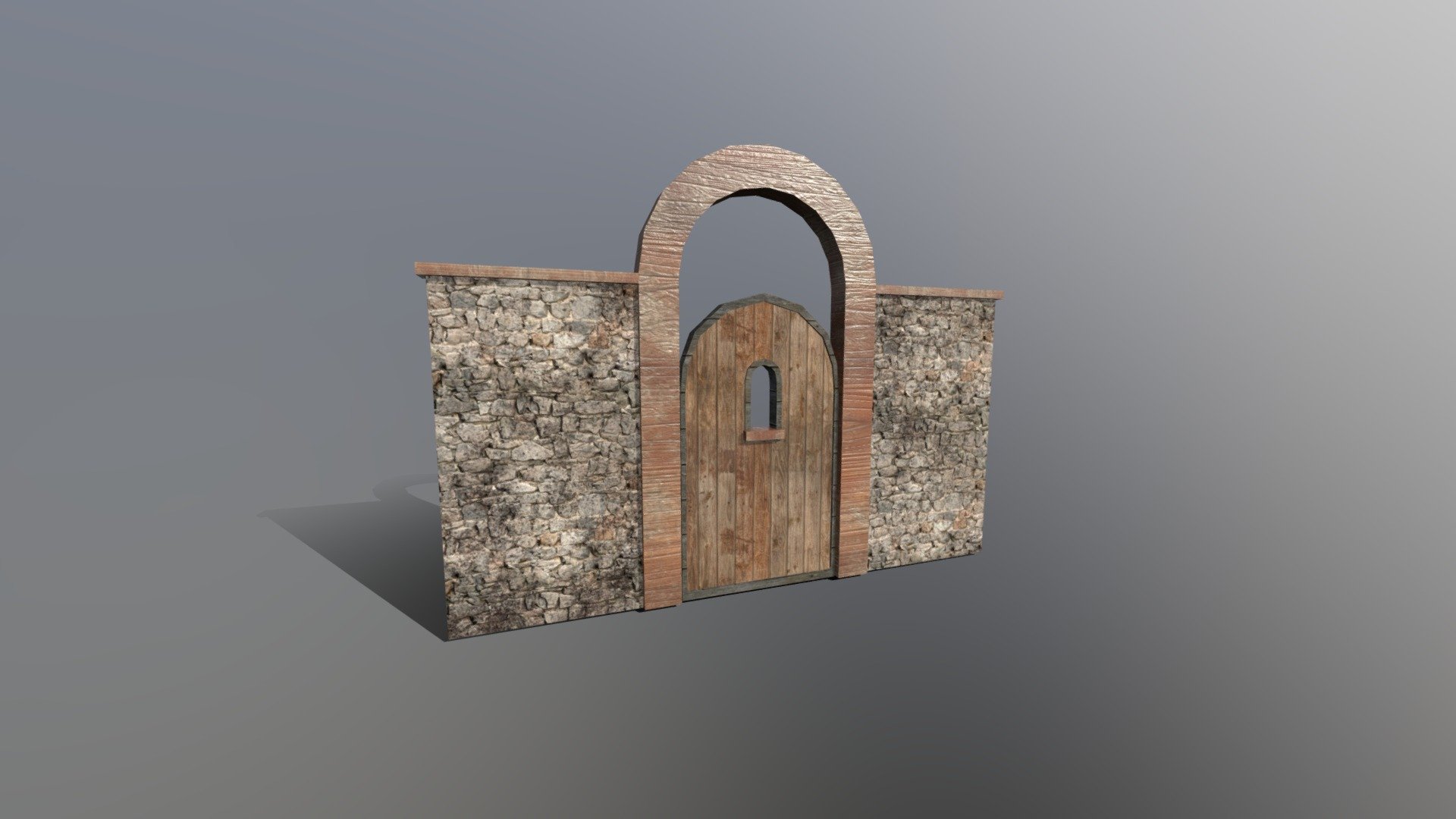 Gate - Download Free 3D model by Belsbury [7daef46] - Sketchfab