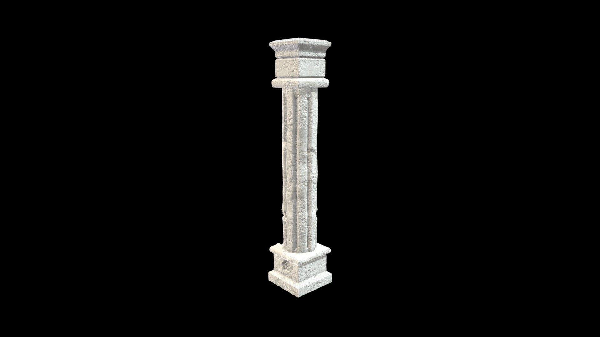 Marble column - Download Free 3D model by Dawid (@Dawid.Gerula ...