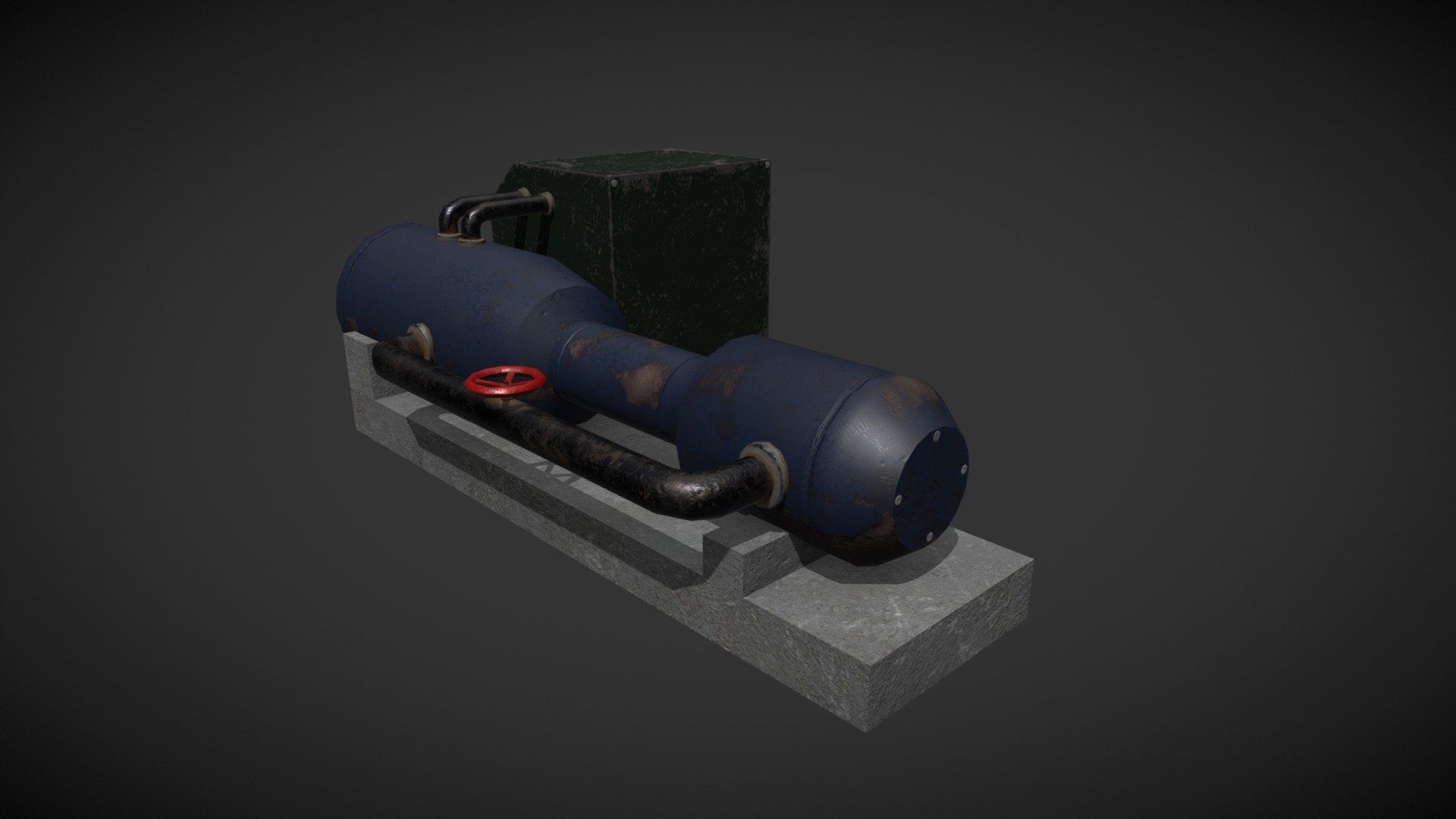 Industrial Machine 1 - 3D model by Lukas Bobor (@LukasBobor) [7db1b22 ...