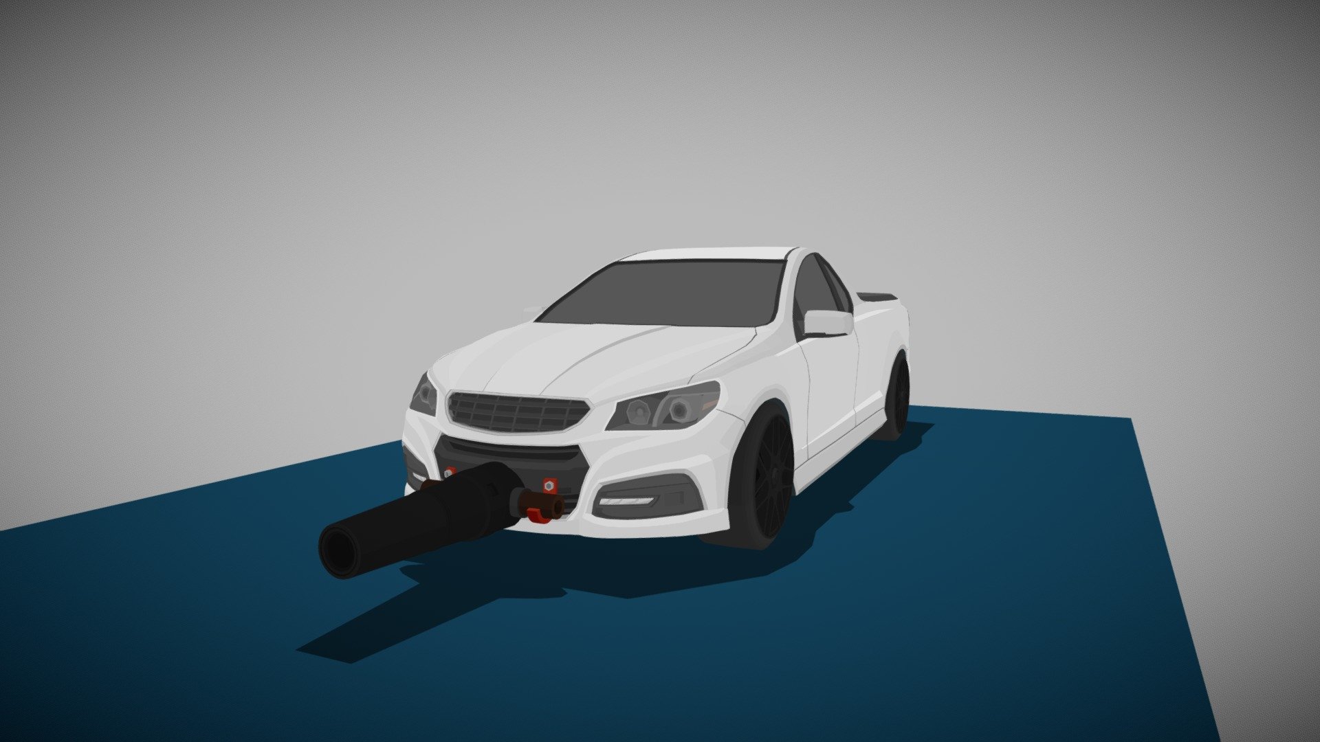 Holden Ute (low poly) - 3D model by IvOfficial [7db2168] - Sketchfab