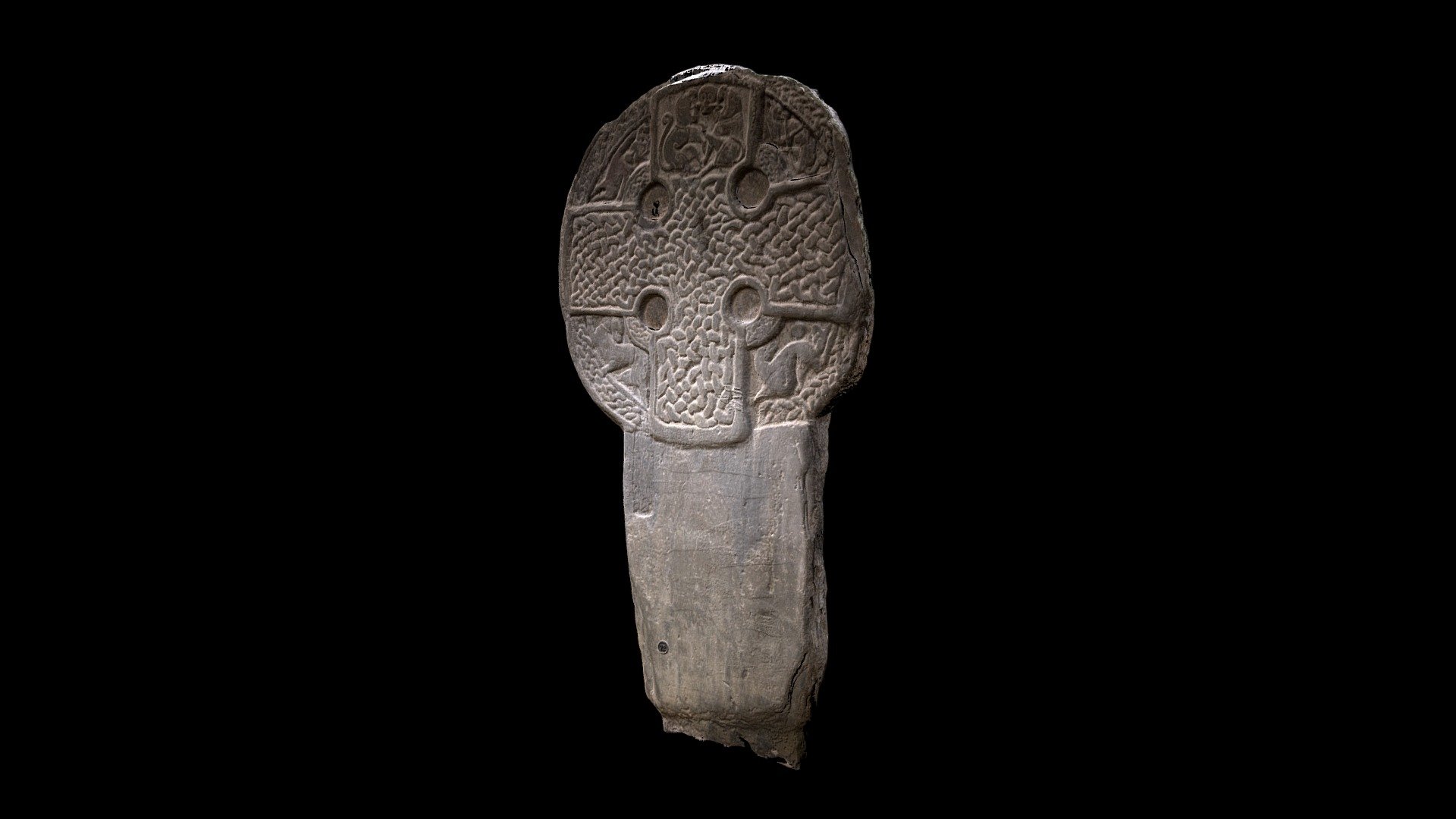 Braddan Cross Slab (Manx Cross 72) - 3D model by manxnationalheritage ...