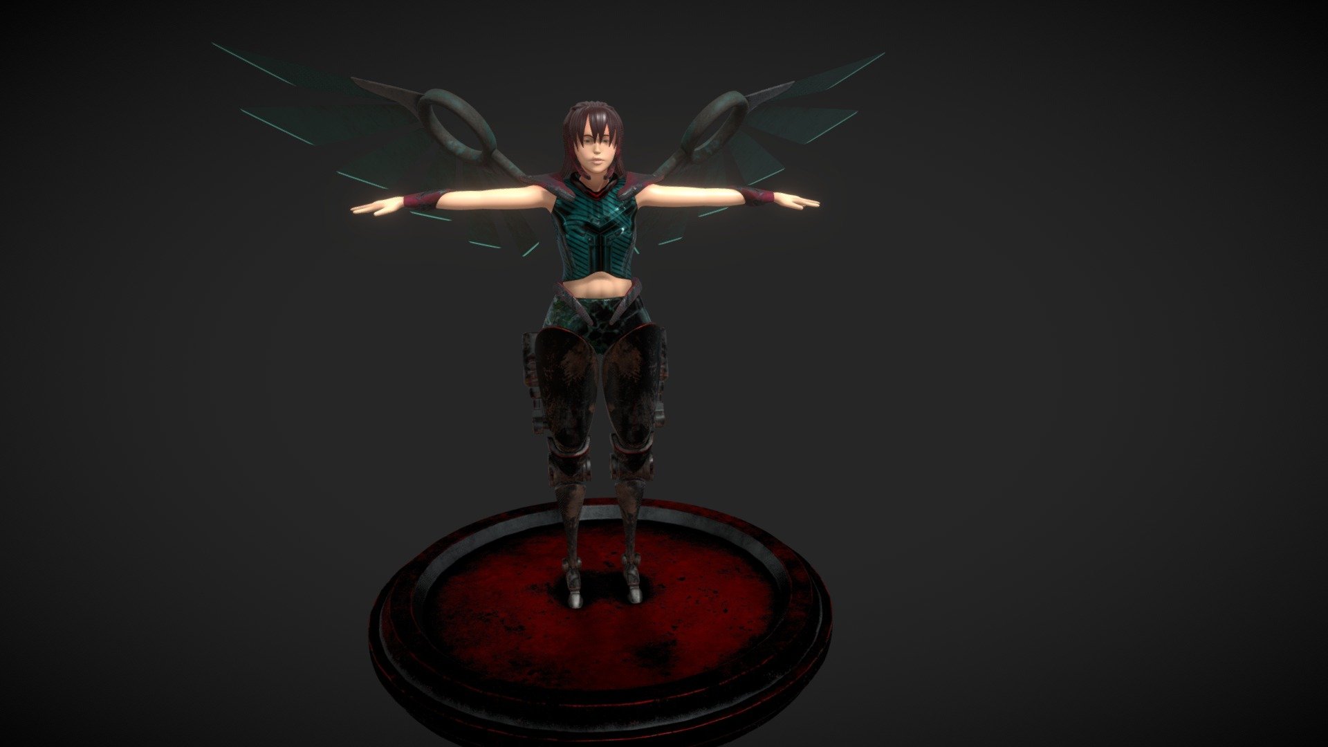 Female Cybrog - 3D model by sourabh singh parmar (@sourabhsing.parmar ...