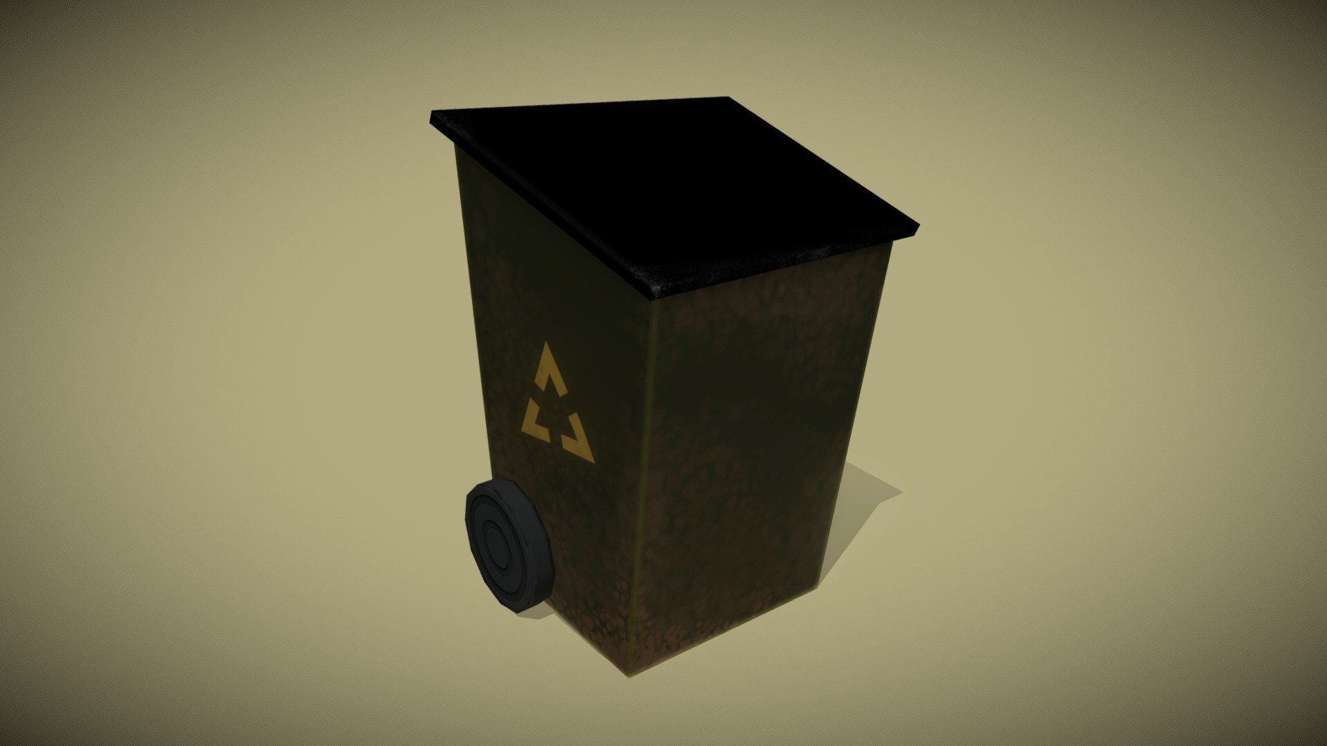 Dusty Bin - Download Free 3D model by José Castanheira (@JoseCasta ...