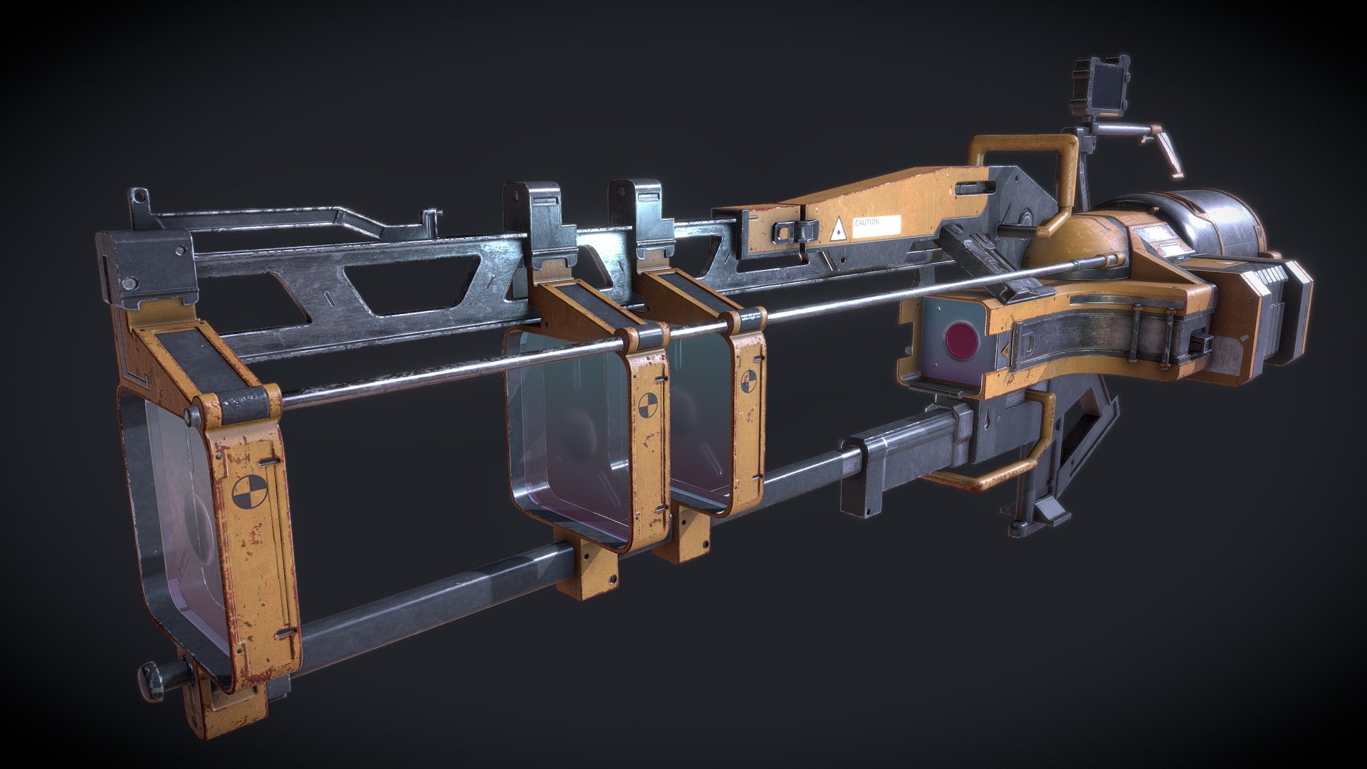 Heavy Laser - 3D model by Magdalena Bock (@magdalena_bock) [7db48a6 ...