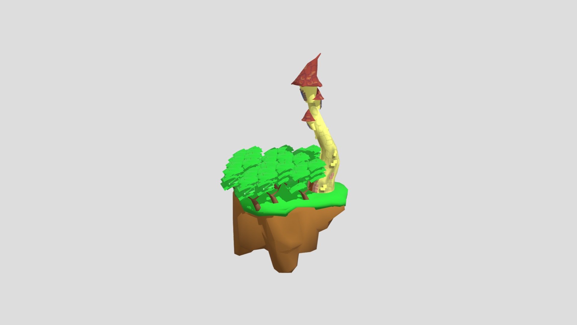 Fantasy Castle - Download Free 3D model by Akinremi [7db5a22] - Sketchfab