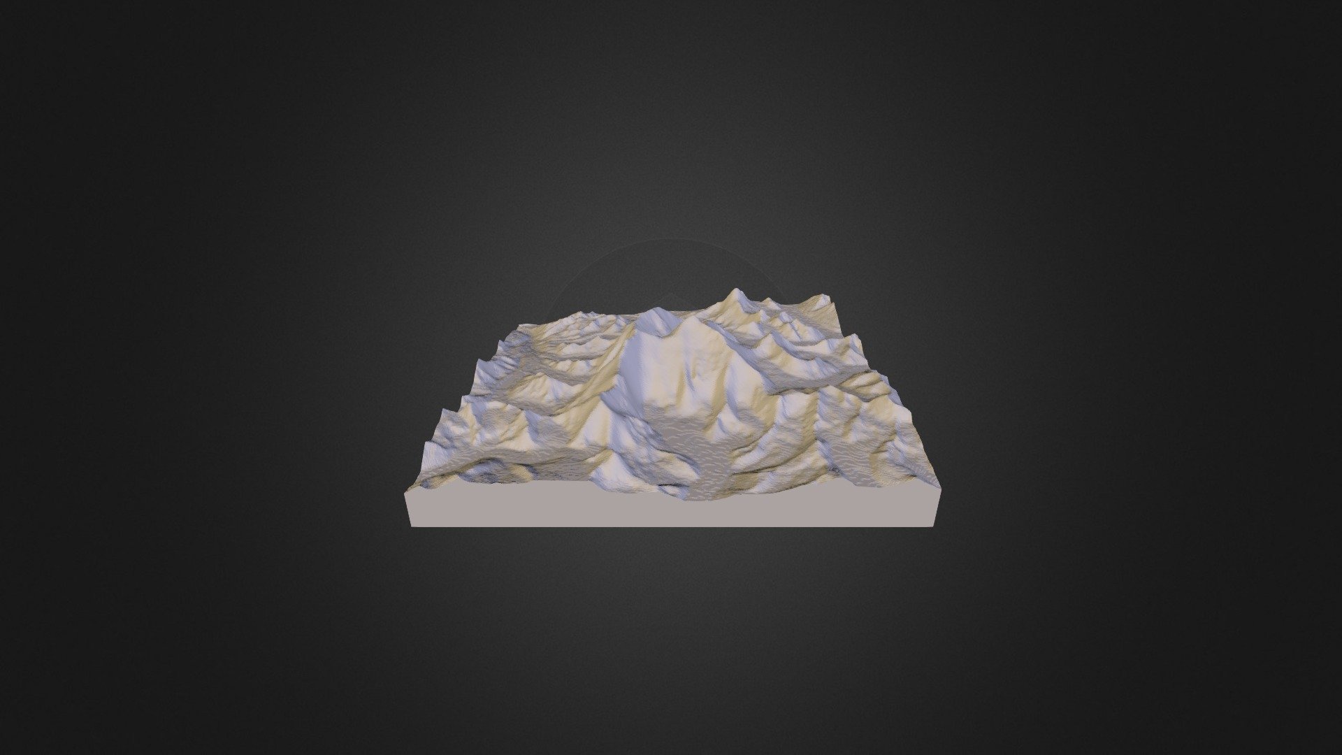 Mount_Everest - 3D model by 3dprinters4schools (@i3dprinters4schools) [7db6343] - Sketchfab