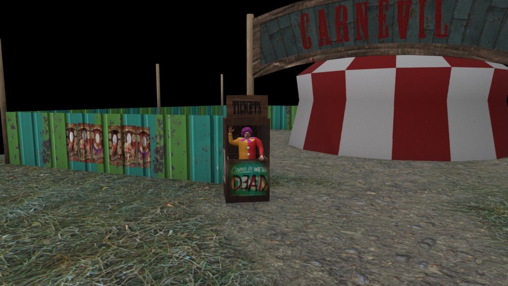 Carnevil - Carnival Creeps - 3D model by DilutedEgo [7db6df9] - Sketchfab