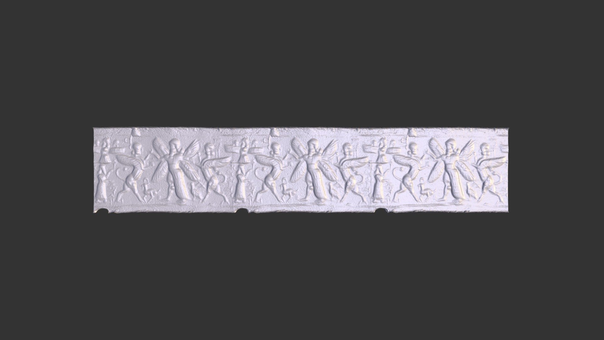 Larger Unrolled Cylinder Seal - 3D model by jaguillette [7db782a ...