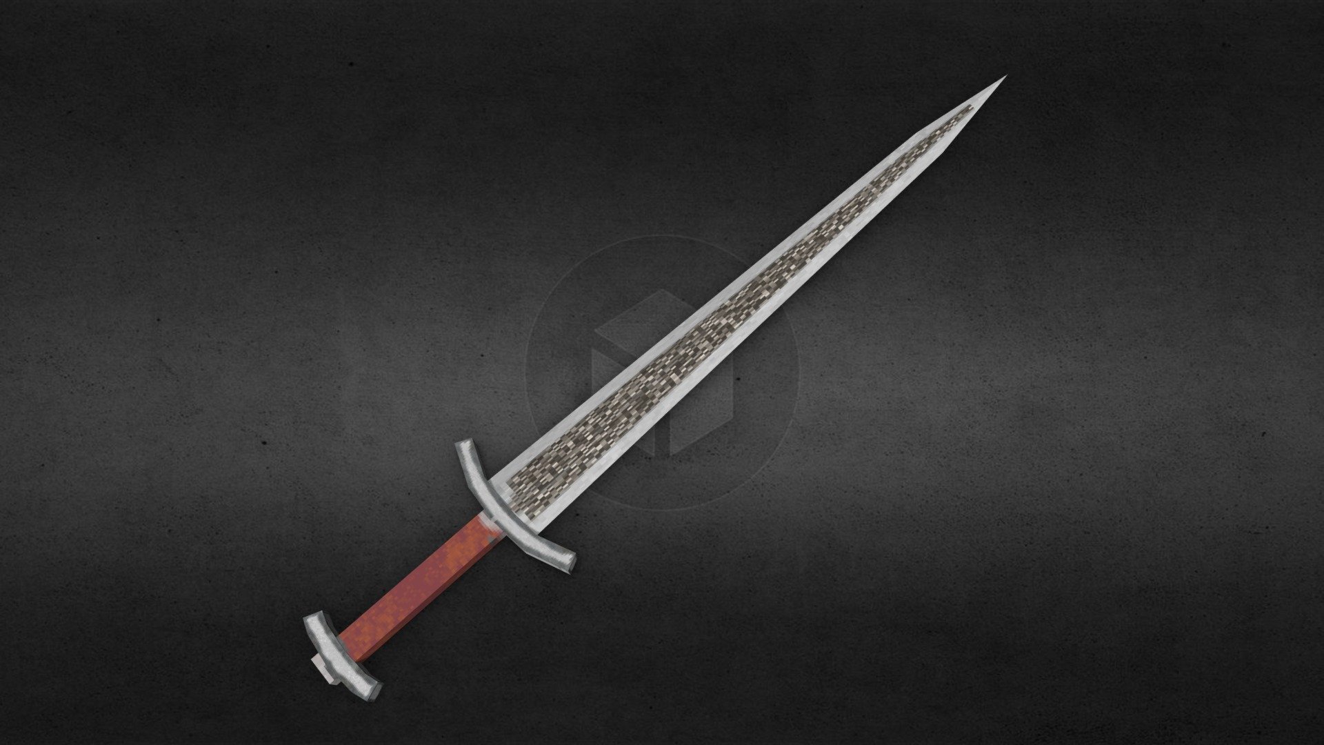 Ps1 - Iron Sword - Download Free 3D model by swordmanck [7db9b5b ...