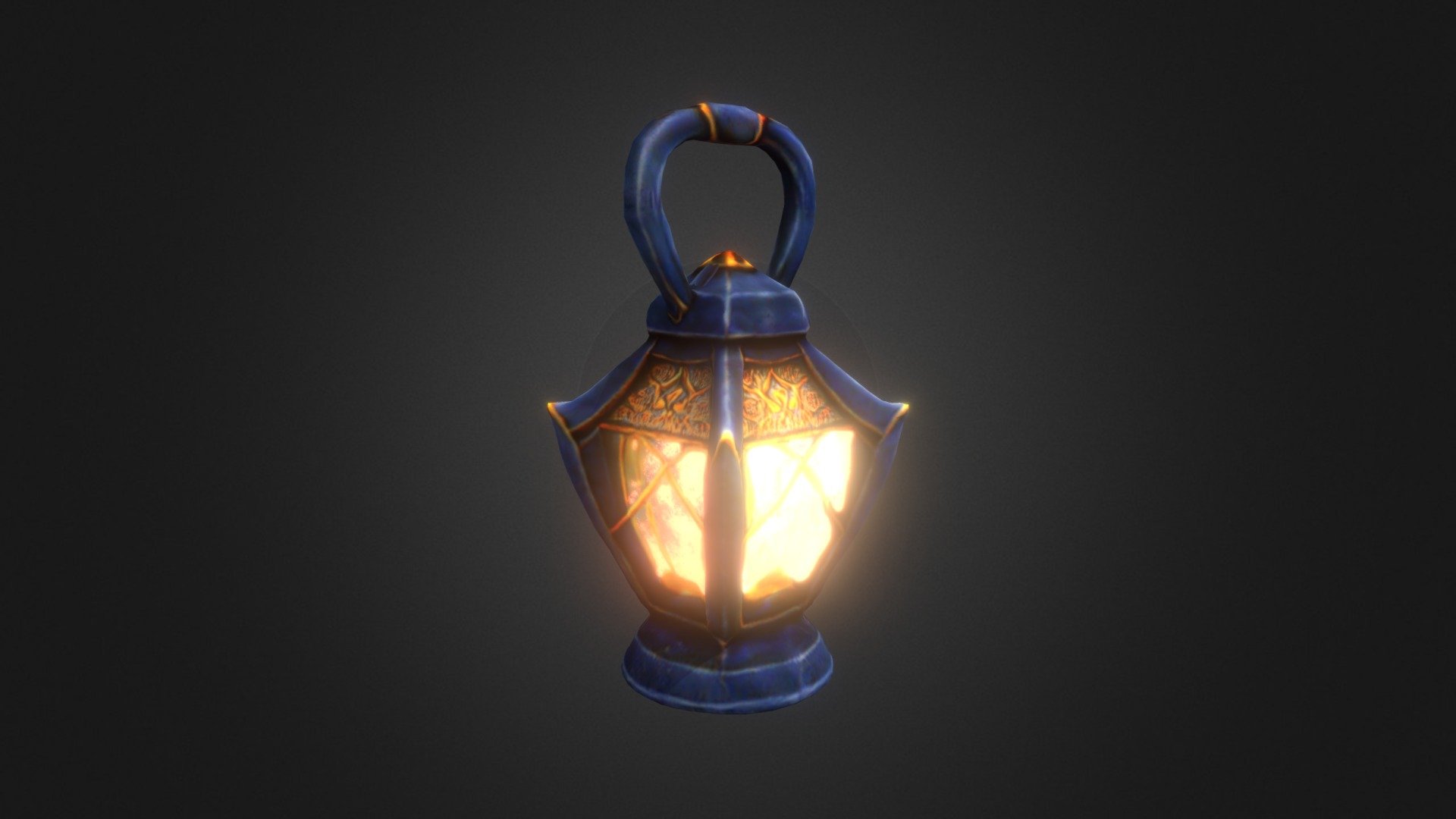 lantern for videogames - Download Free 3D model by vicente betoret ...