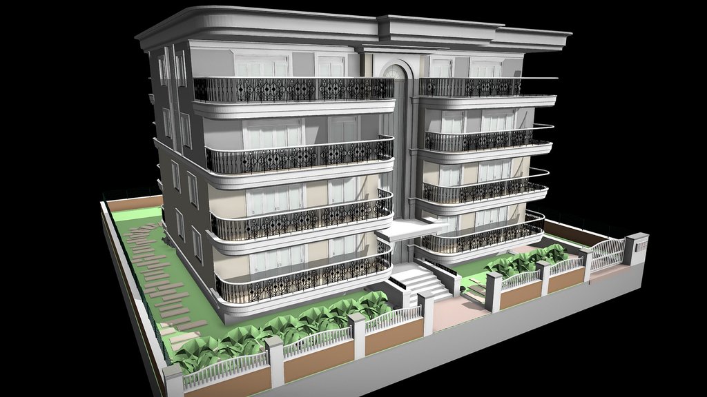 Projecting multi-apartment residential buildings - A 3D model ...