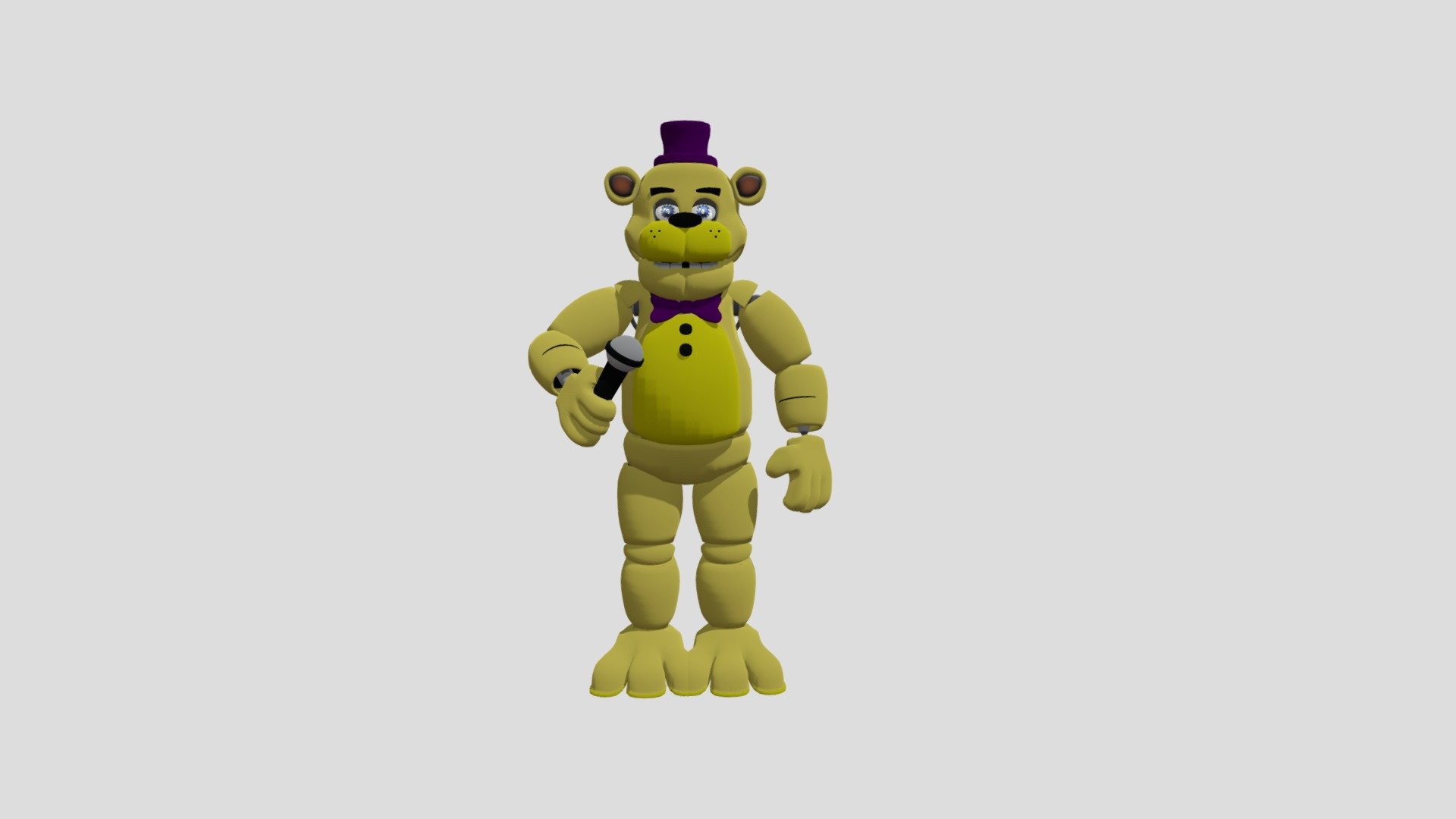 Fredbear - Download Free 3D model by dwall8611 [7dbcd3e] - Sketchfab
