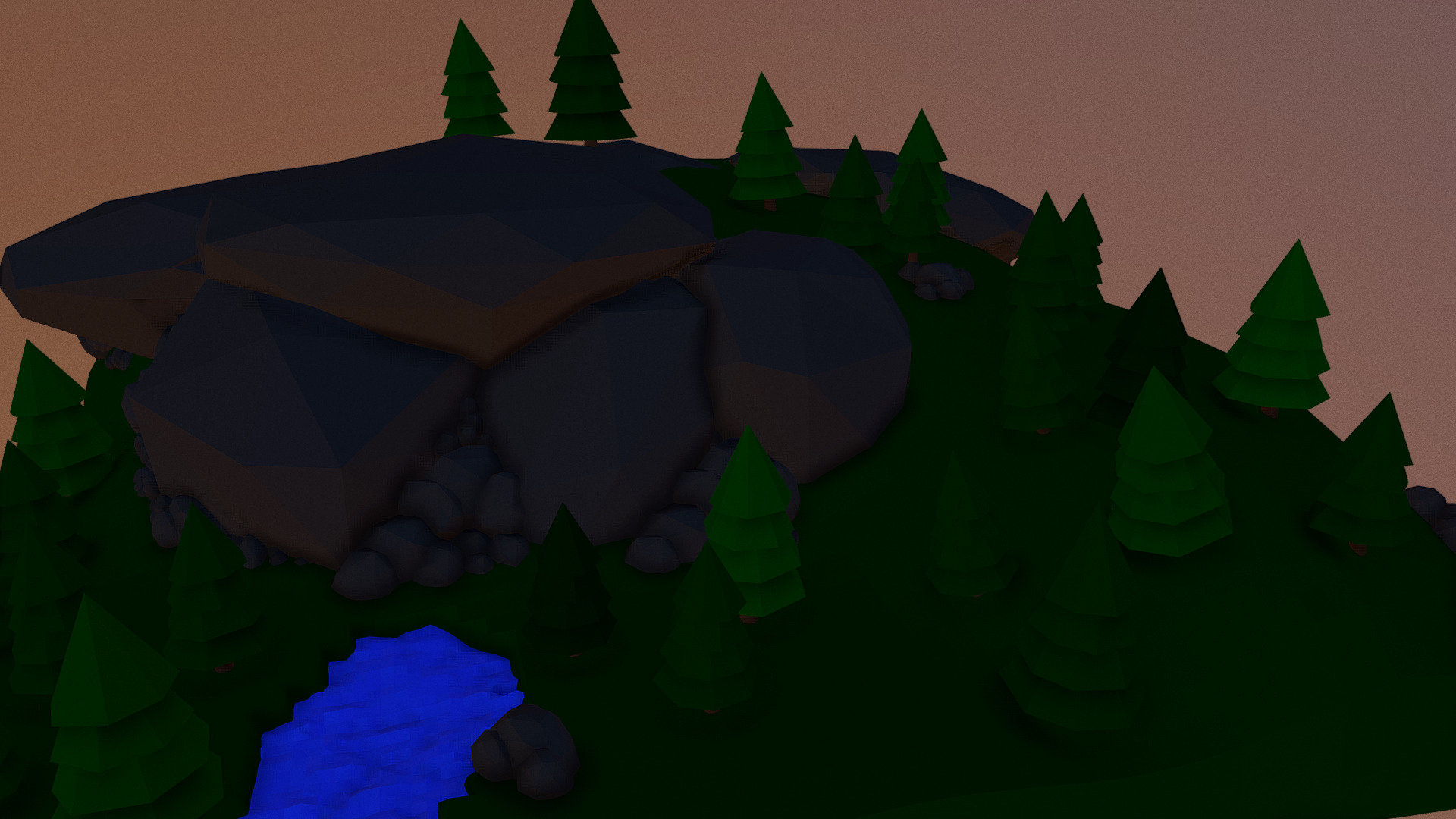 Low Poly Enviro - 3D model by mindenes [7dbce16] - Sketchfab