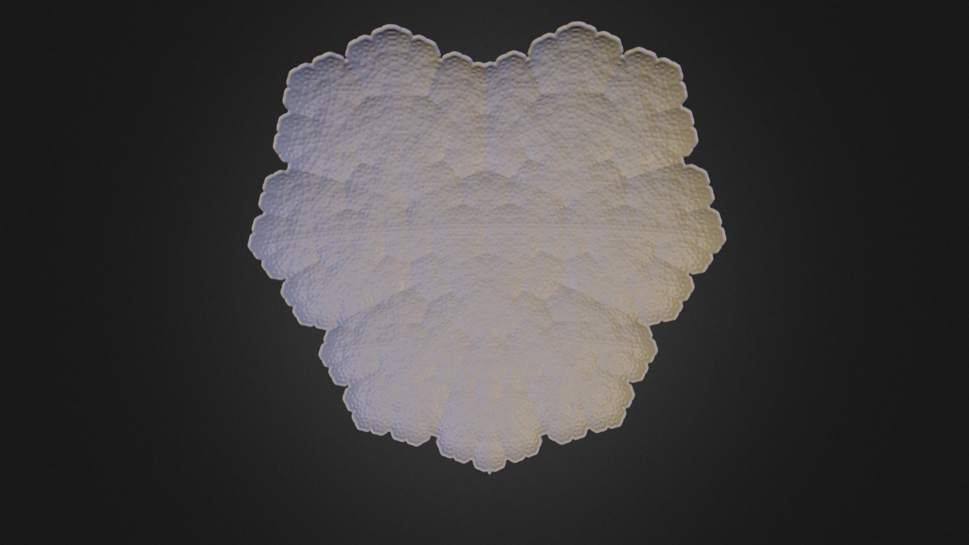Fractal Plate - 3D model by Oleg_Scolt (@scolt) [7dbcf65] - Sketchfab