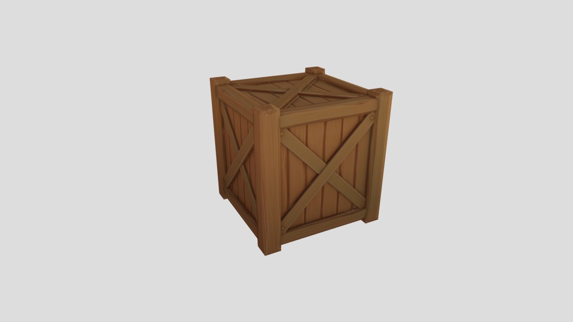 Procedural stylized crate inst4 - Download Free 3D model by ghostnoface ...