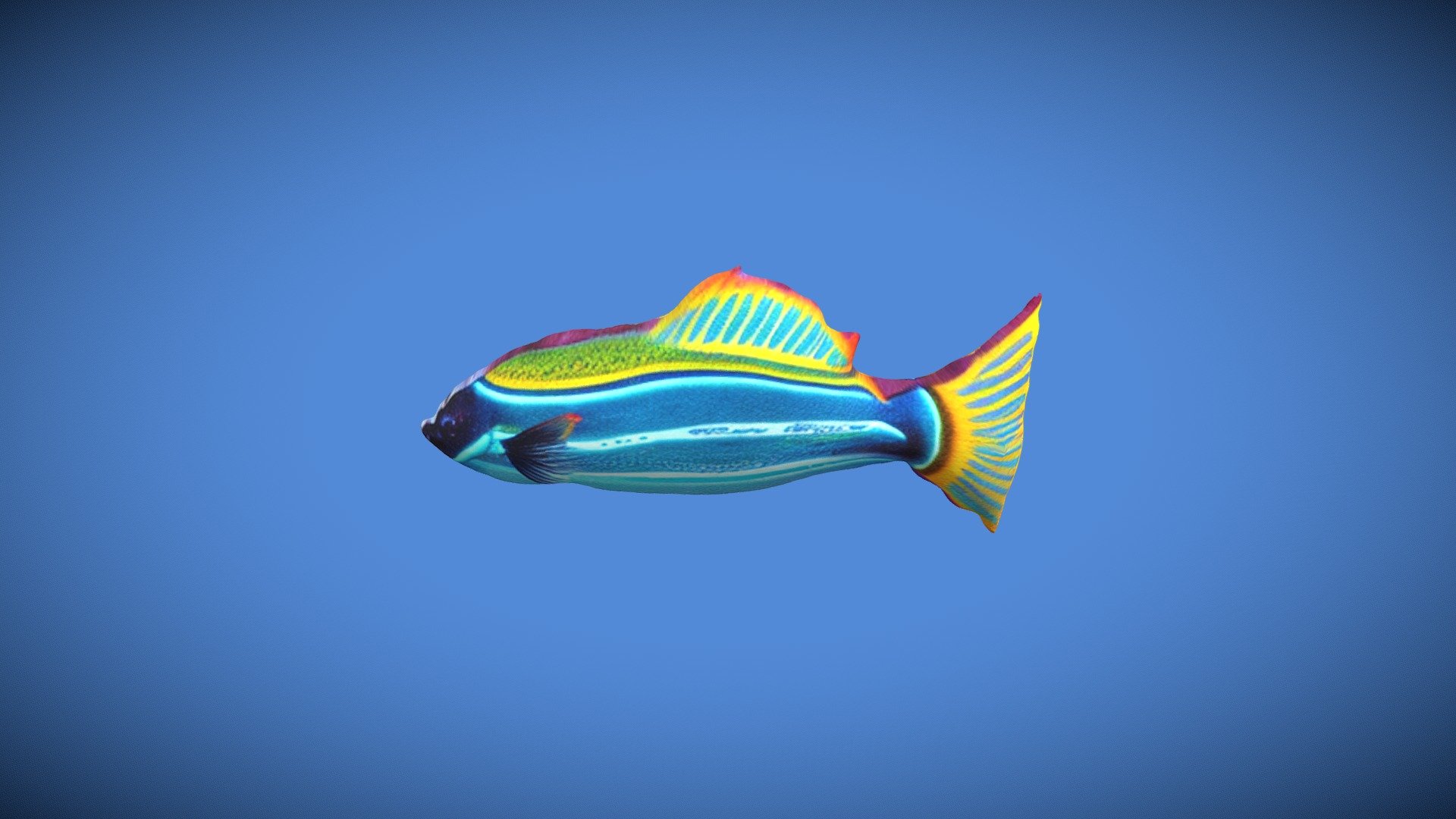 Fish - 3D model by lopez.adrian [7dbf2a3] - Sketchfab