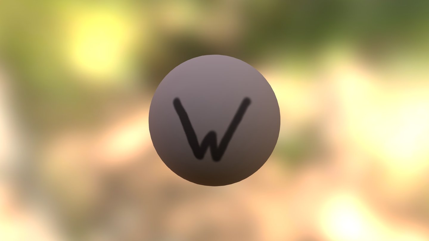 The Letter W - 3D model by fluxcapacitor123 [7dc04d4] - Sketchfab