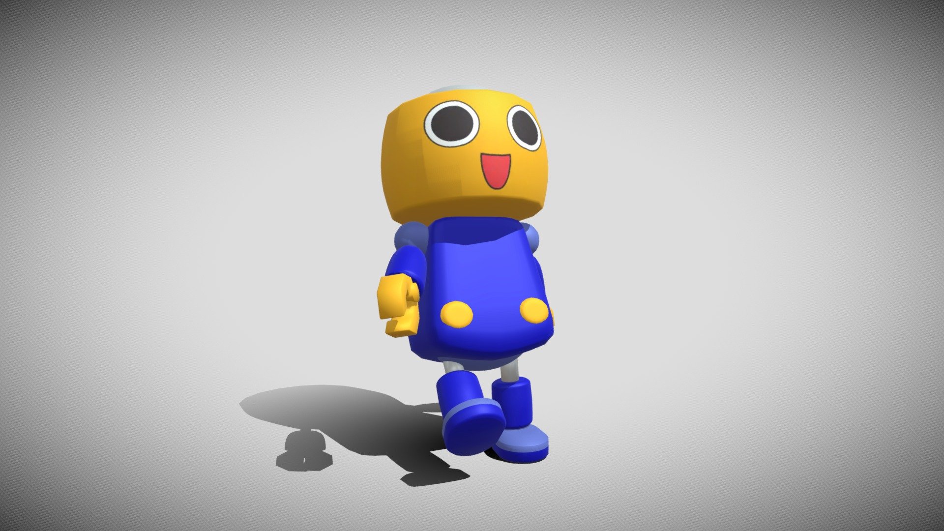 Mega Man Legends Servbot - 3D model by Dorumin666 [7dc1d69] - Sketchfab