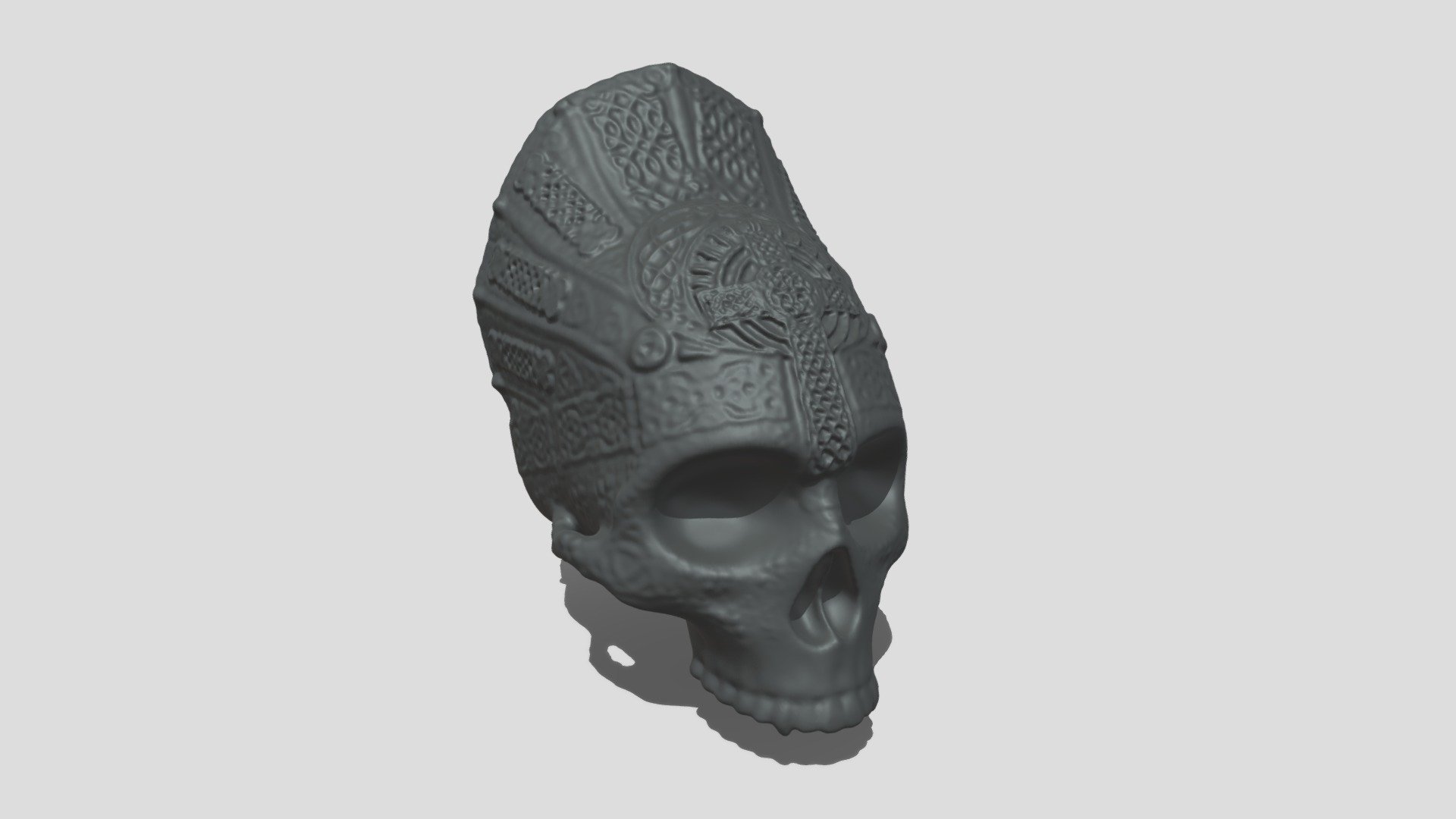 halfskull1 - 3D model by odalina [7dc29af] - Sketchfab