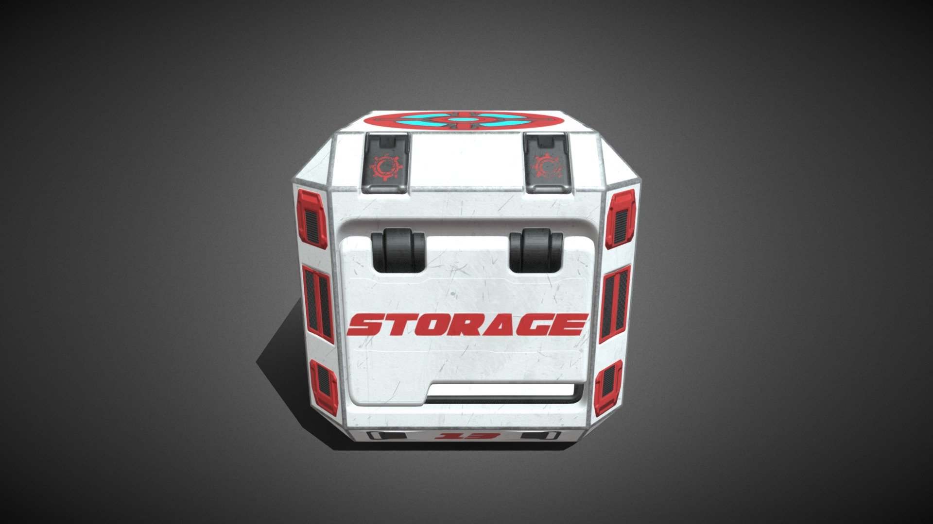 Sci-fi Storage - 3D model by dark_icar [7dc5d82] - Sketchfab