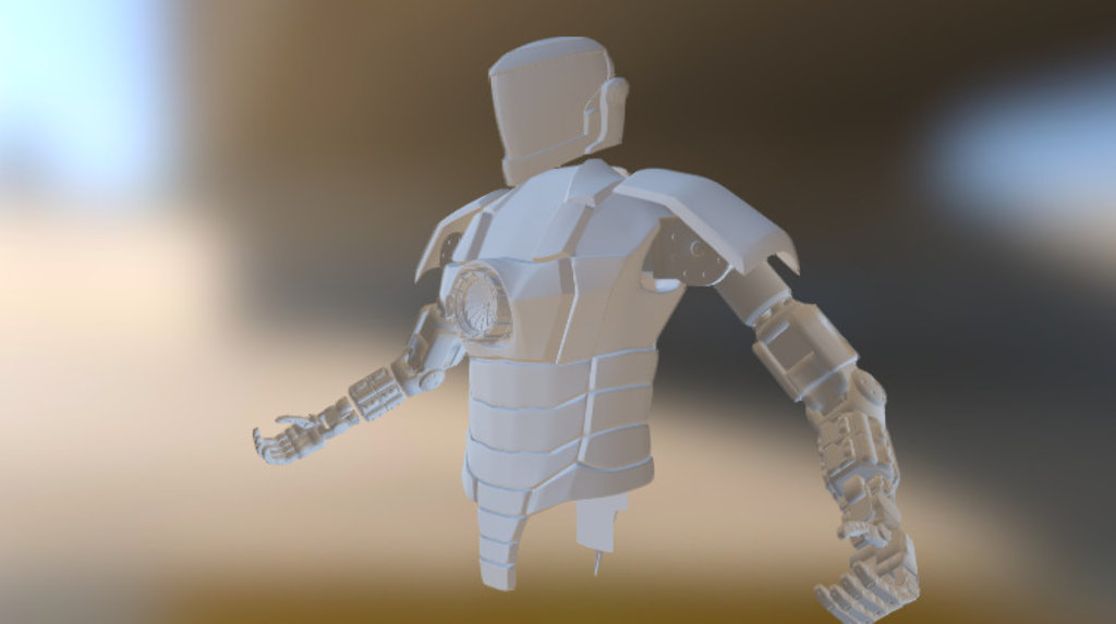 WIP Android/Hightech/Mech Soldier 2 - 3D model by daniel.martin ...