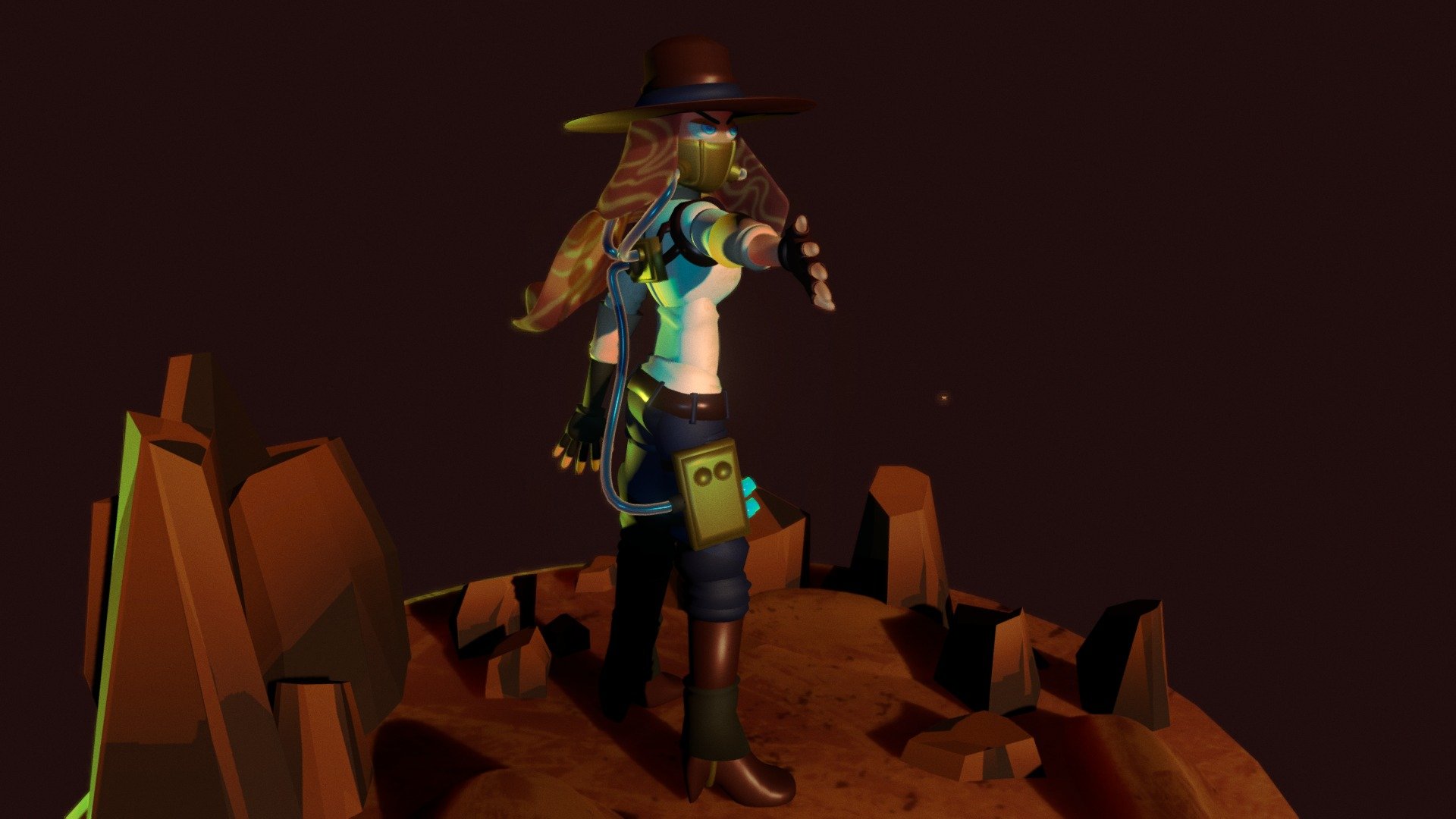 3DA&F - Ash - 3D model by tivaski [7dc8af0] - Sketchfab