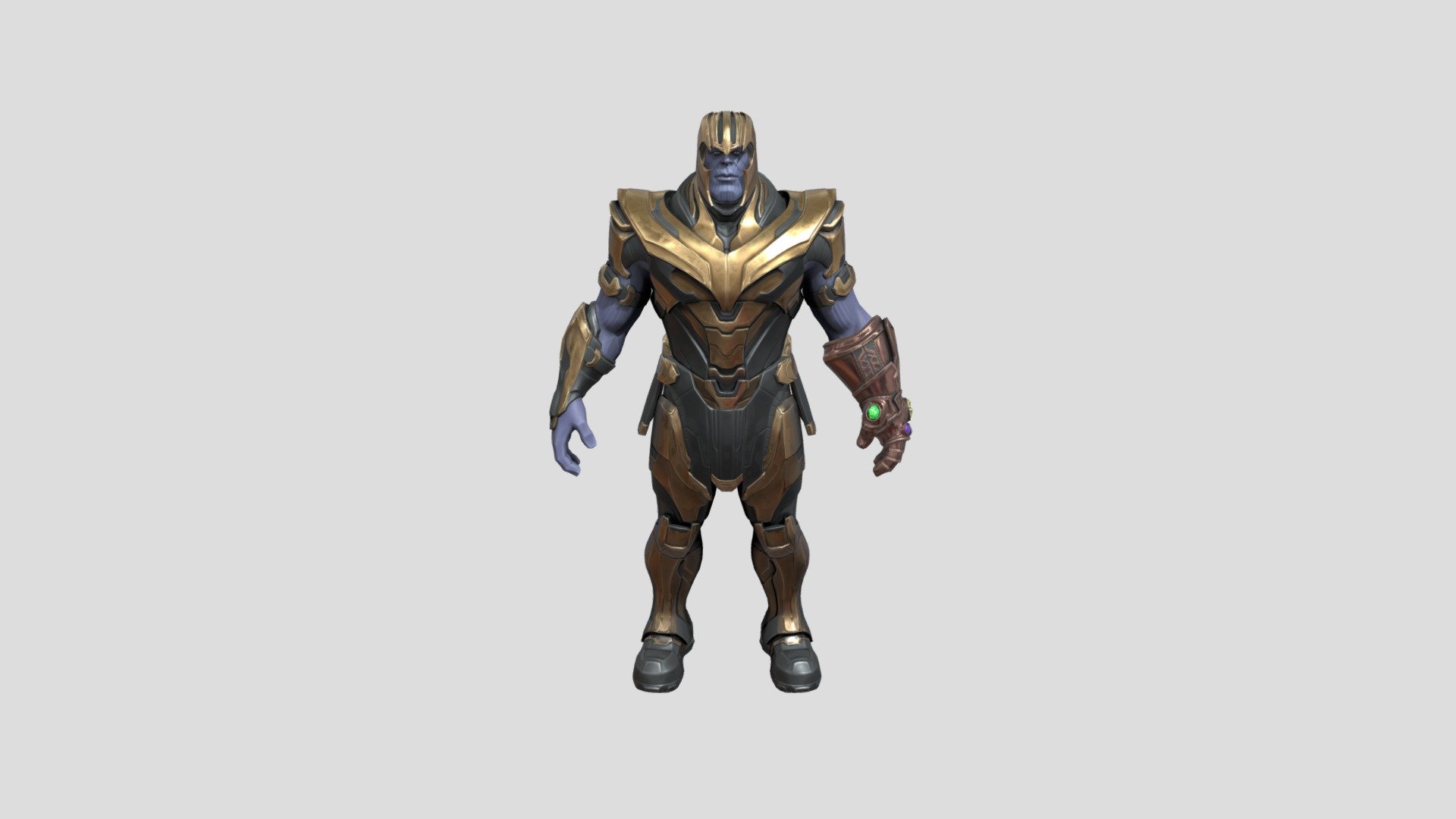 Thanos - Download Free 3D model by TheSitthikorn [7dca464] - Sketchfab