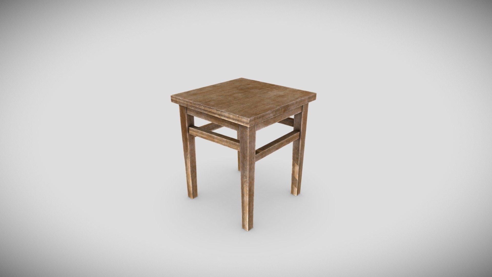 Stool - Download Free 3D model by Oldmode [7dcb7f5] - Sketchfab
