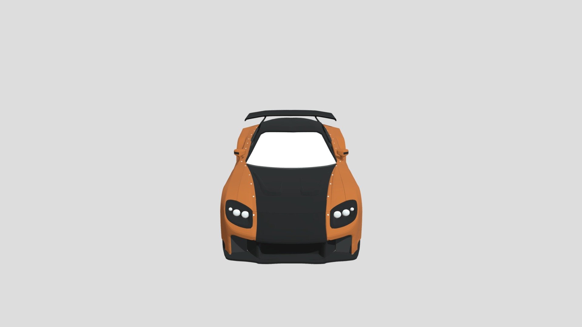 Veilside RX7 - 3D model by Nishiarts [7dcde39] - Sketchfab