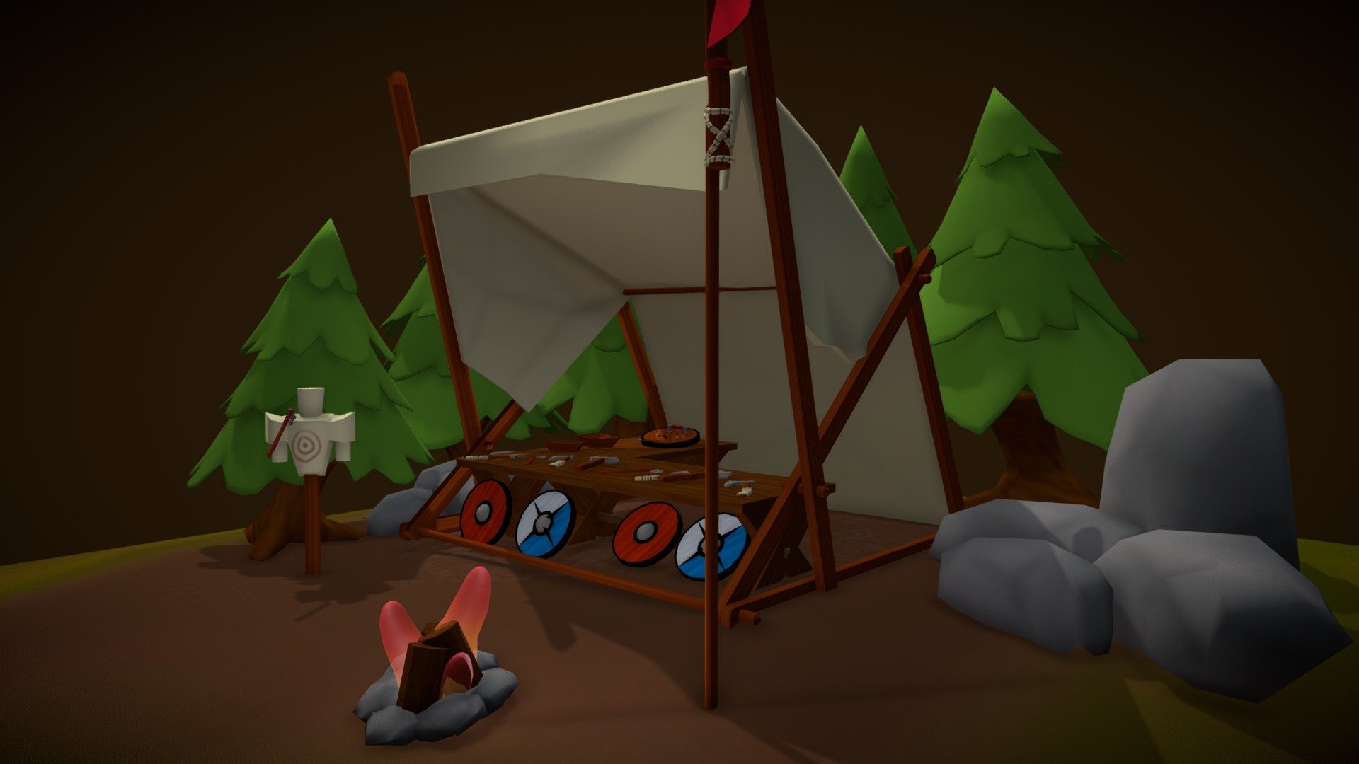 DAE Bazaar Retake - 3D model by Bonaventhure [7dce303] - Sketchfab