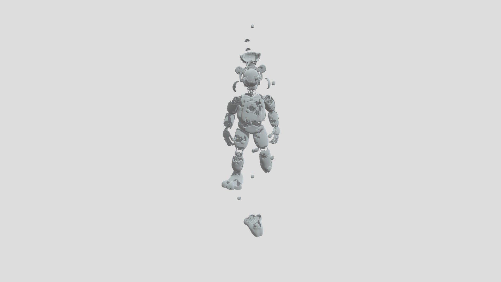 Fredtrap - Download Free 3D model by Freddy_Fazbear (@LBSCR_E2_No.100 ...