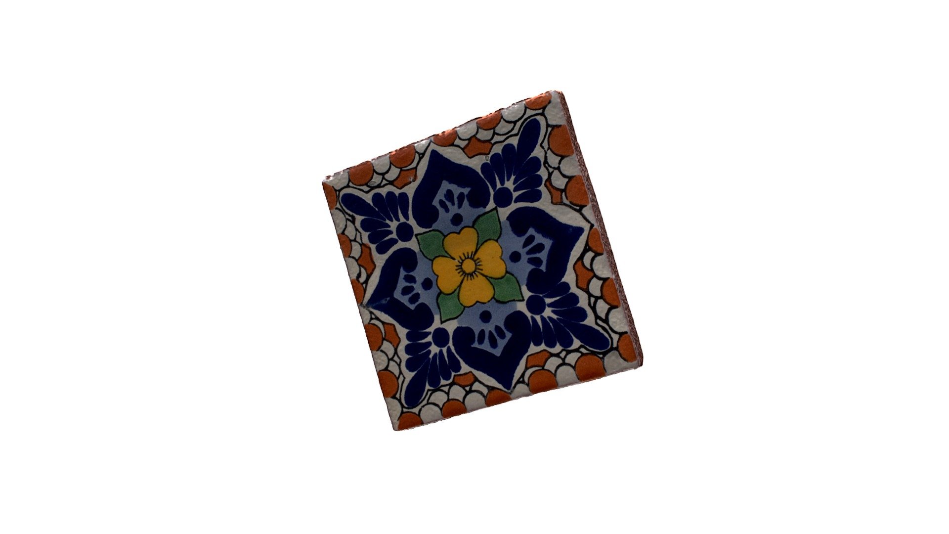 Mexican Tile - 3D model by Michelle Heeman (@mheeman) [7dcf1a4] - Sketchfab