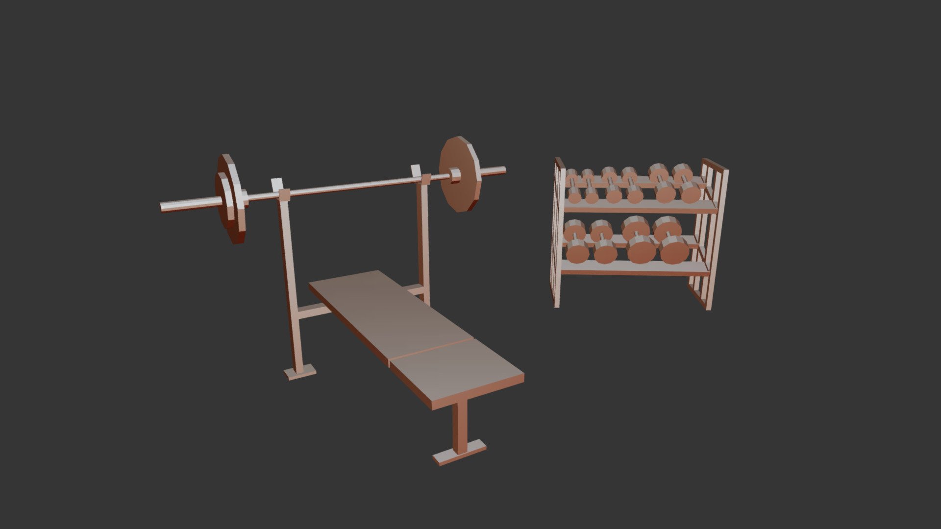 Weights - 3D model by Ben Reynolds (@benreynolds) [7dd1d7e] - Sketchfab