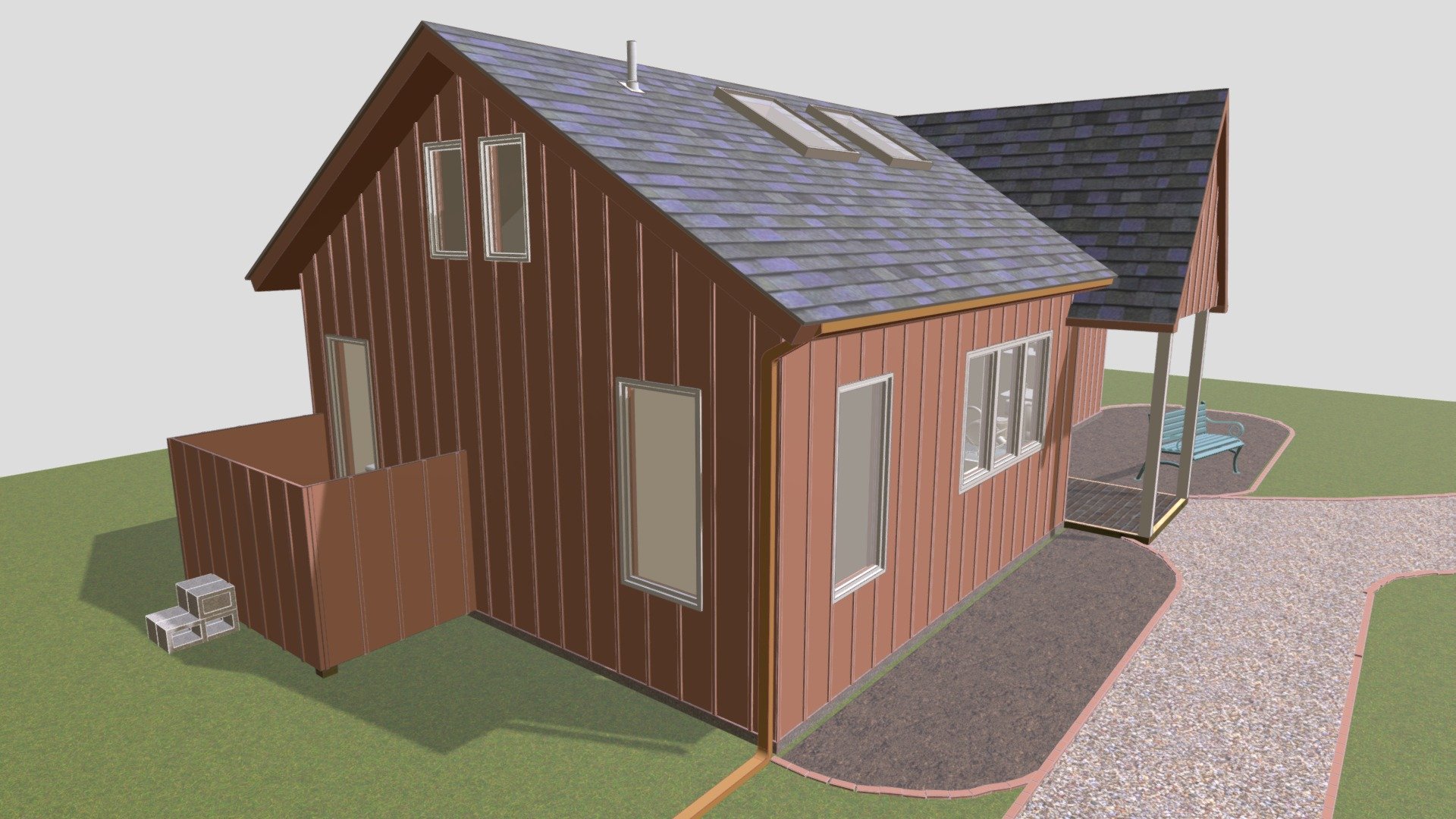 HTB Guest House - 3D model by ghm24 [7dd2285] - Sketchfab