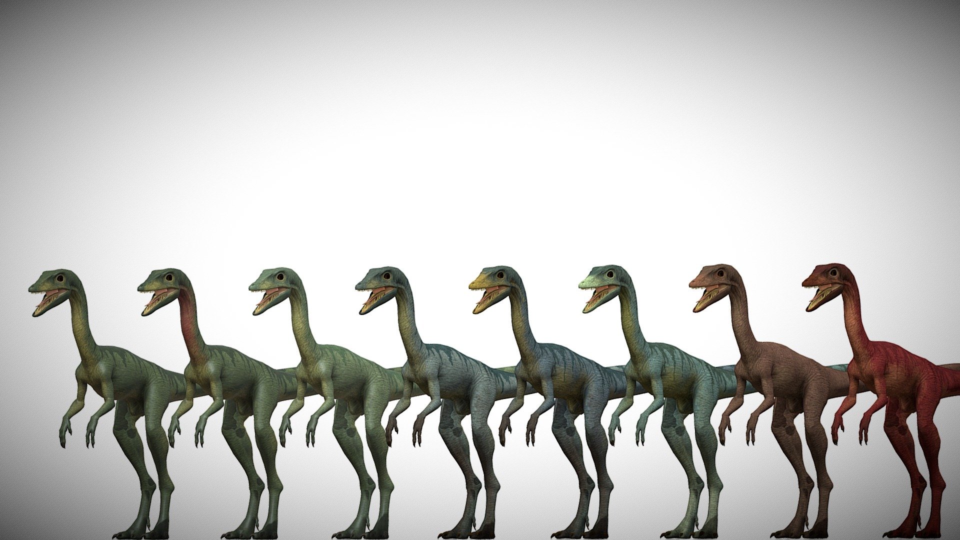 JW: Camp Cretaceous Compsognathus Pack - Download Free 3D model by ...