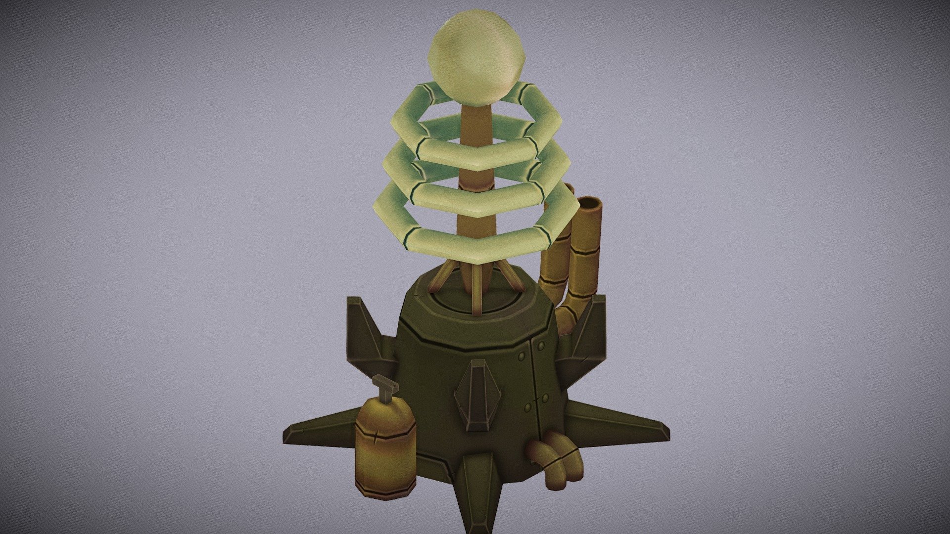 Tesla Gun - 3D model by Thiago Allan (@solsoleil) [7dd2c34] - Sketchfab
