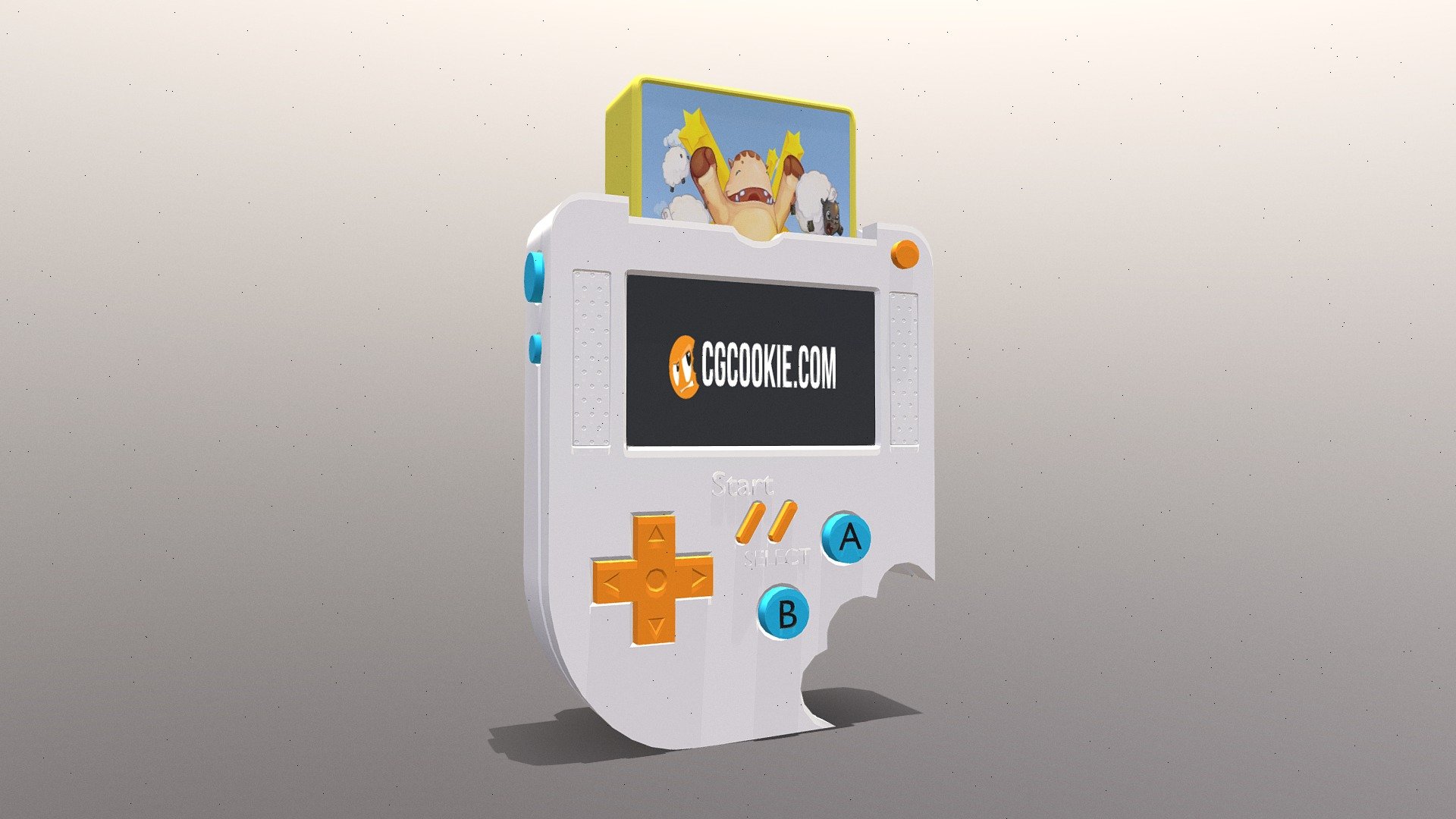 Mini Console - Download Free 3D model by Kristian West (@KristianWest ...