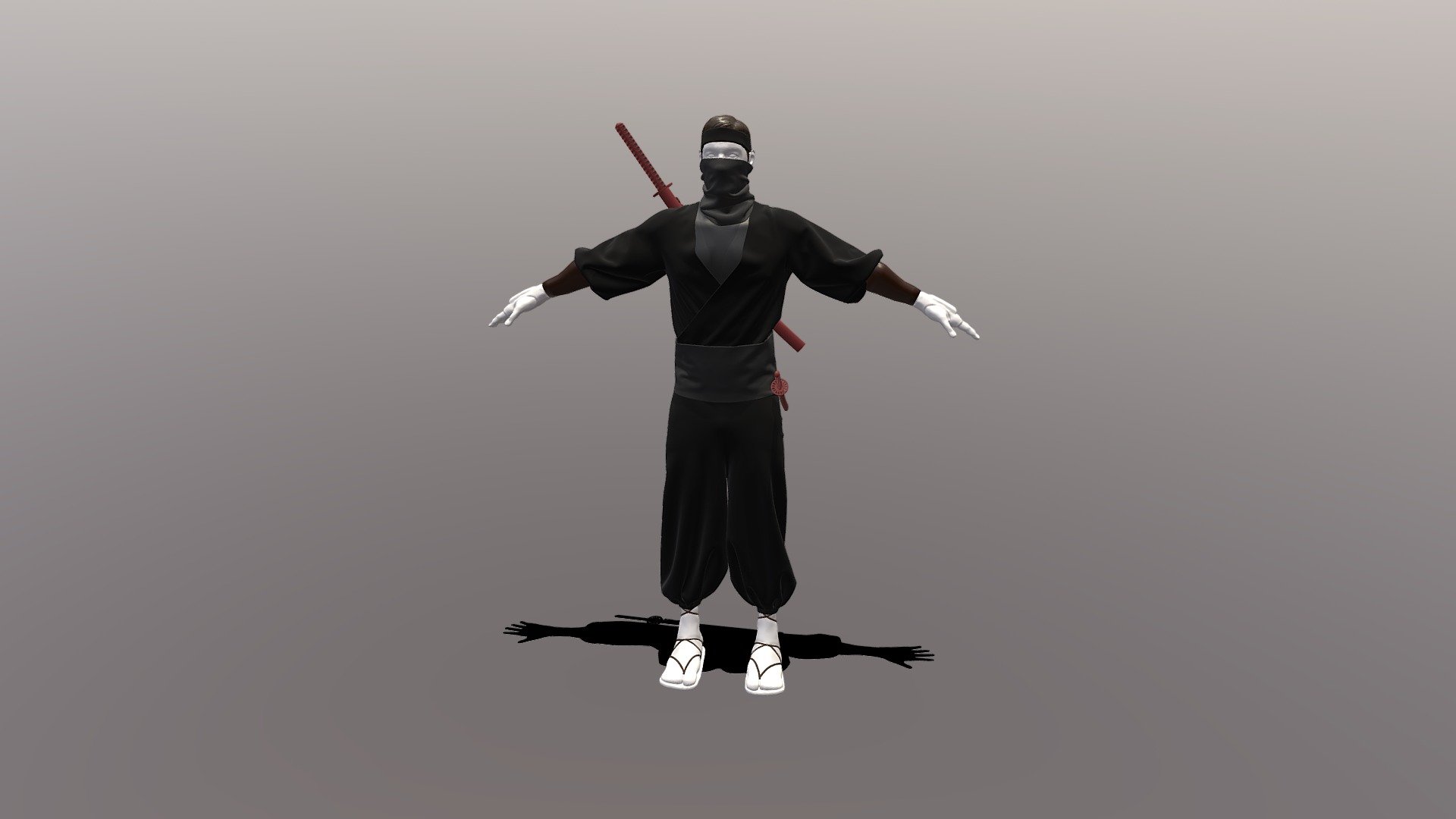 Ninja - 3D model by drakopyros [7dd3781] - Sketchfab