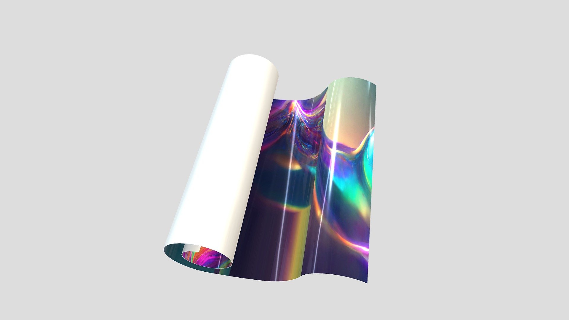 poster_wrapped - 3D model by PresentComposedesign [7dd3bd6] - Sketchfab