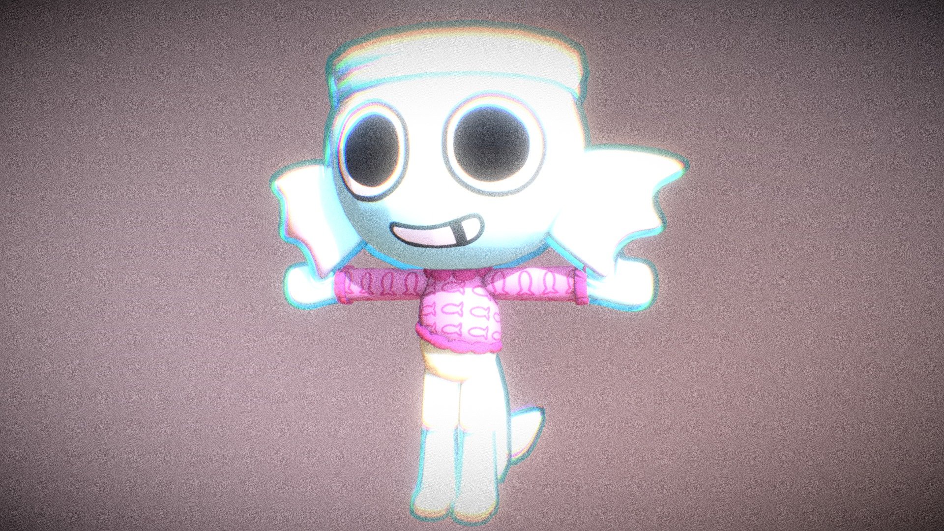 Prismatic Pal Finn - Dandy's World - Download Free 3D model by frostyz ...