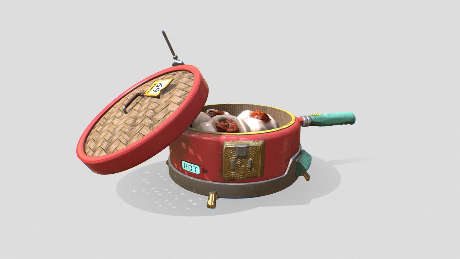 CHANiPLEX Dumpling Pot Model - 3D model by Lisa Lamprecht ...