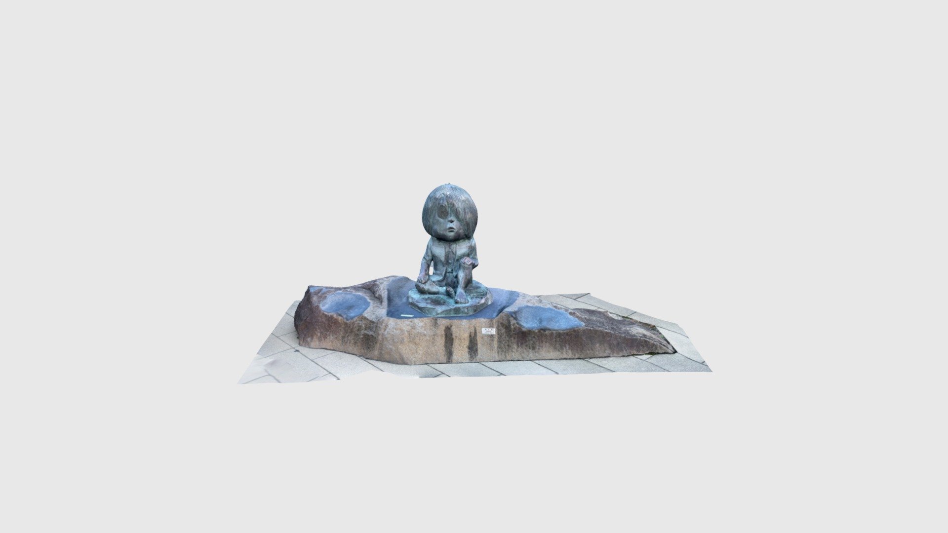 Shigeru Mizuki Road_26.Kitaro - Download Free 3D model by netch827 ...