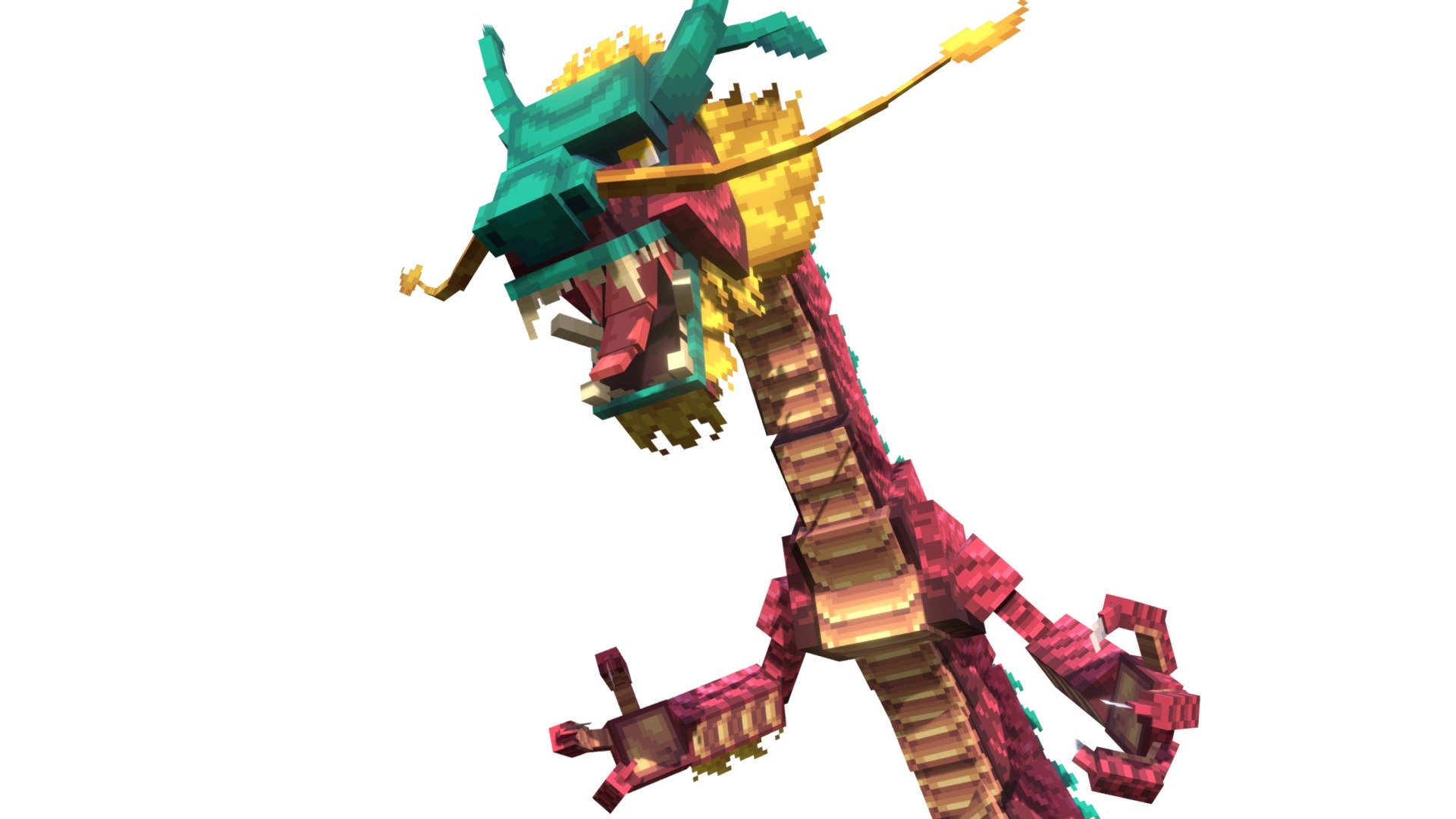 Dragon boss - 3D model by Octovon (@OctovonMC) [7dd9394] - Sketchfab
