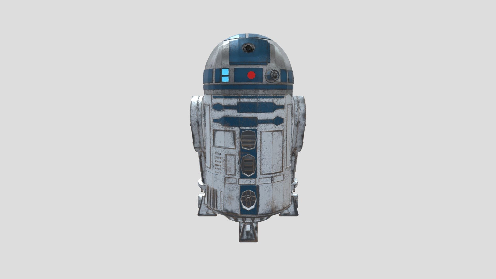 R2-D2 - 3D model by milkeupanda [7dd9cce] - Sketchfab