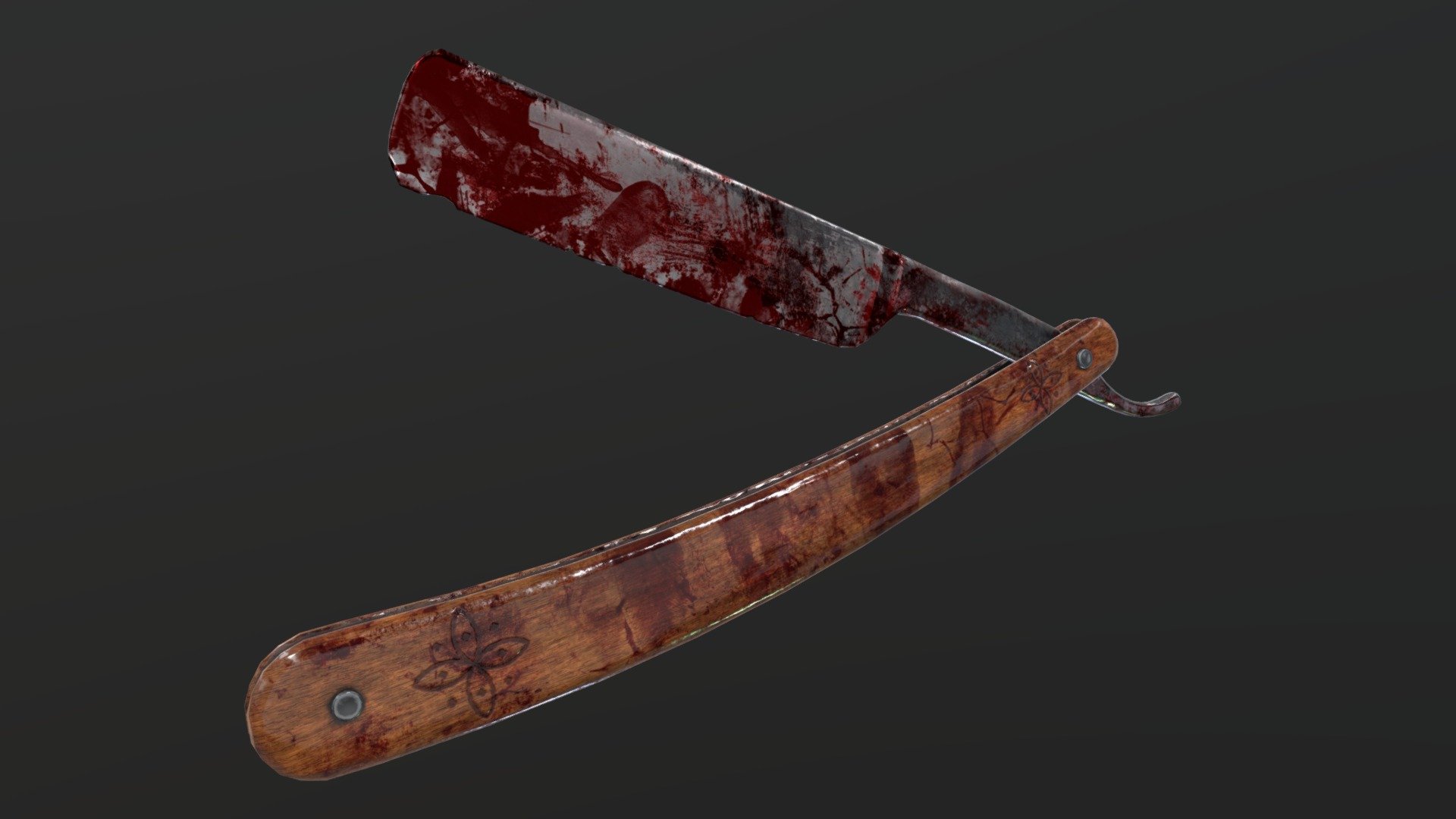 A Bit Dirty Straight Razor - Download Free 3D model by eugeen [7ddb46b ...